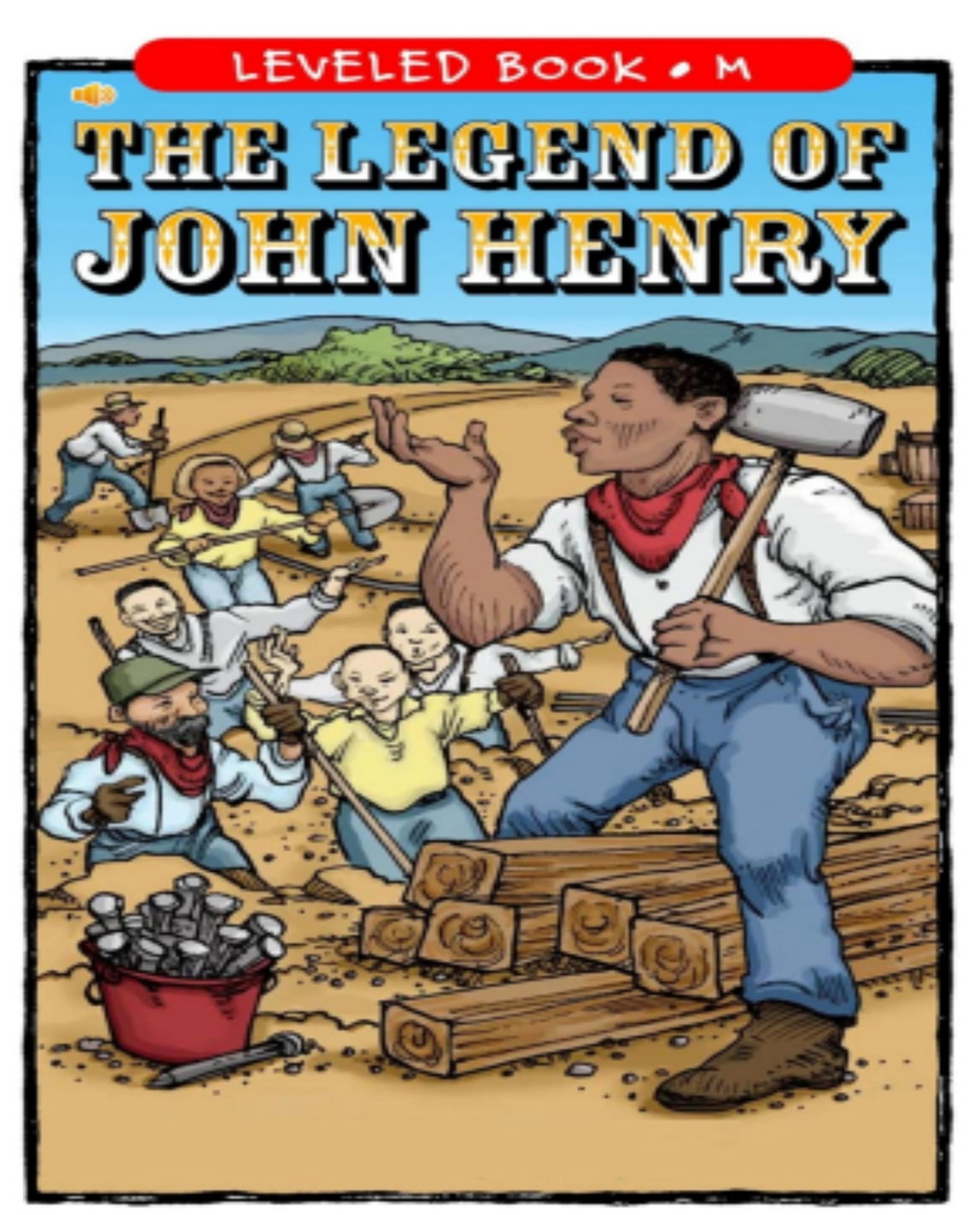 The Legend of John Hennry: Children's Picture Book by Marvin Hill ...