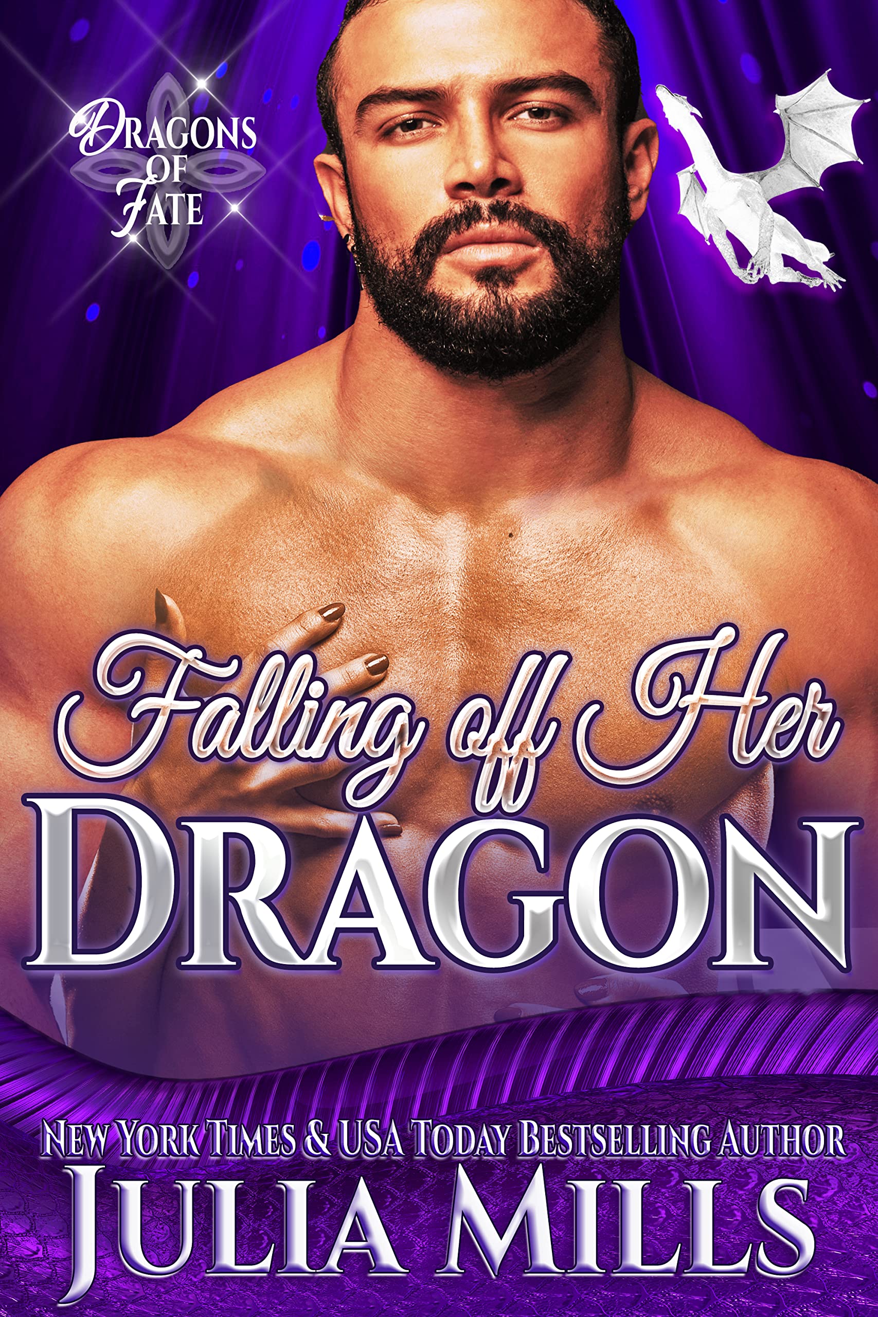 Falling Off Her Dragon (The Dragons of Fate Book 4) by Julia Mills | Goodreads