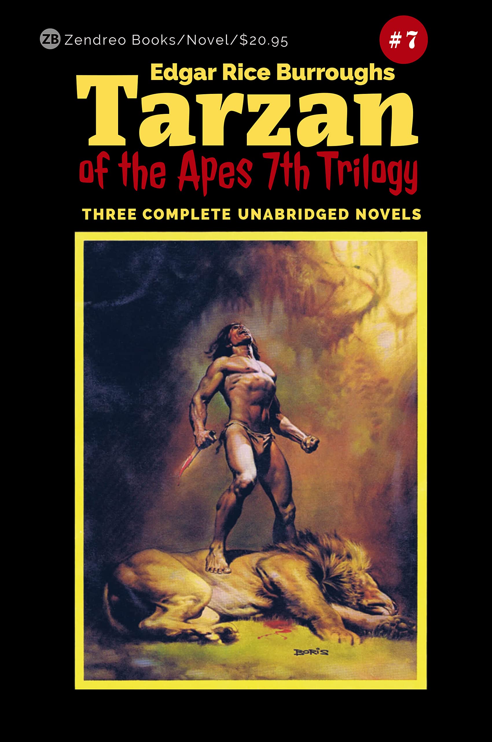 Tarzan of the Apes 7th Trilogy by Edgar Rice Burroughs | Goodreads