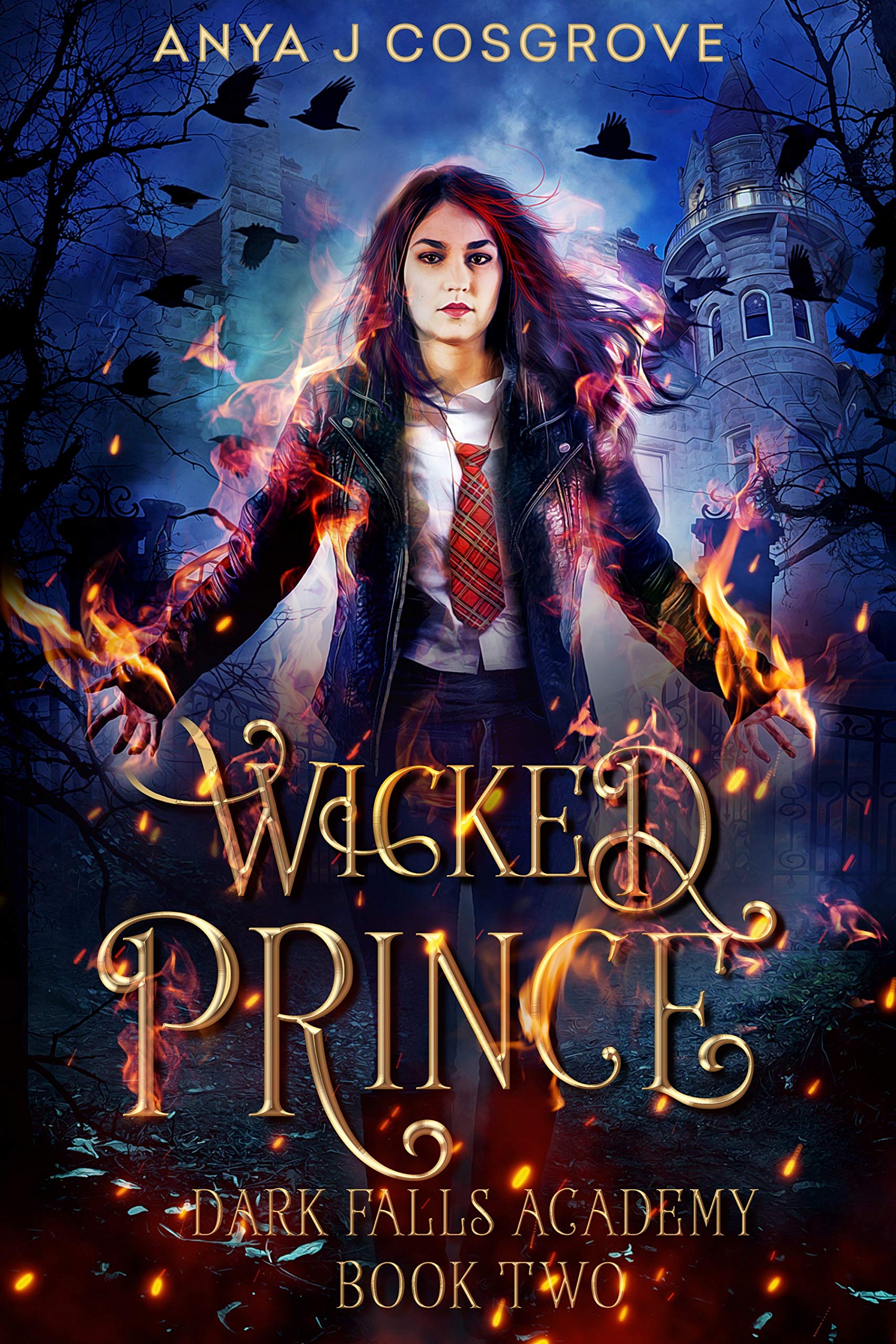 Wicked Prince (Dark Falls Academy, #2) by Anya J. Cosgrove | Goodreads