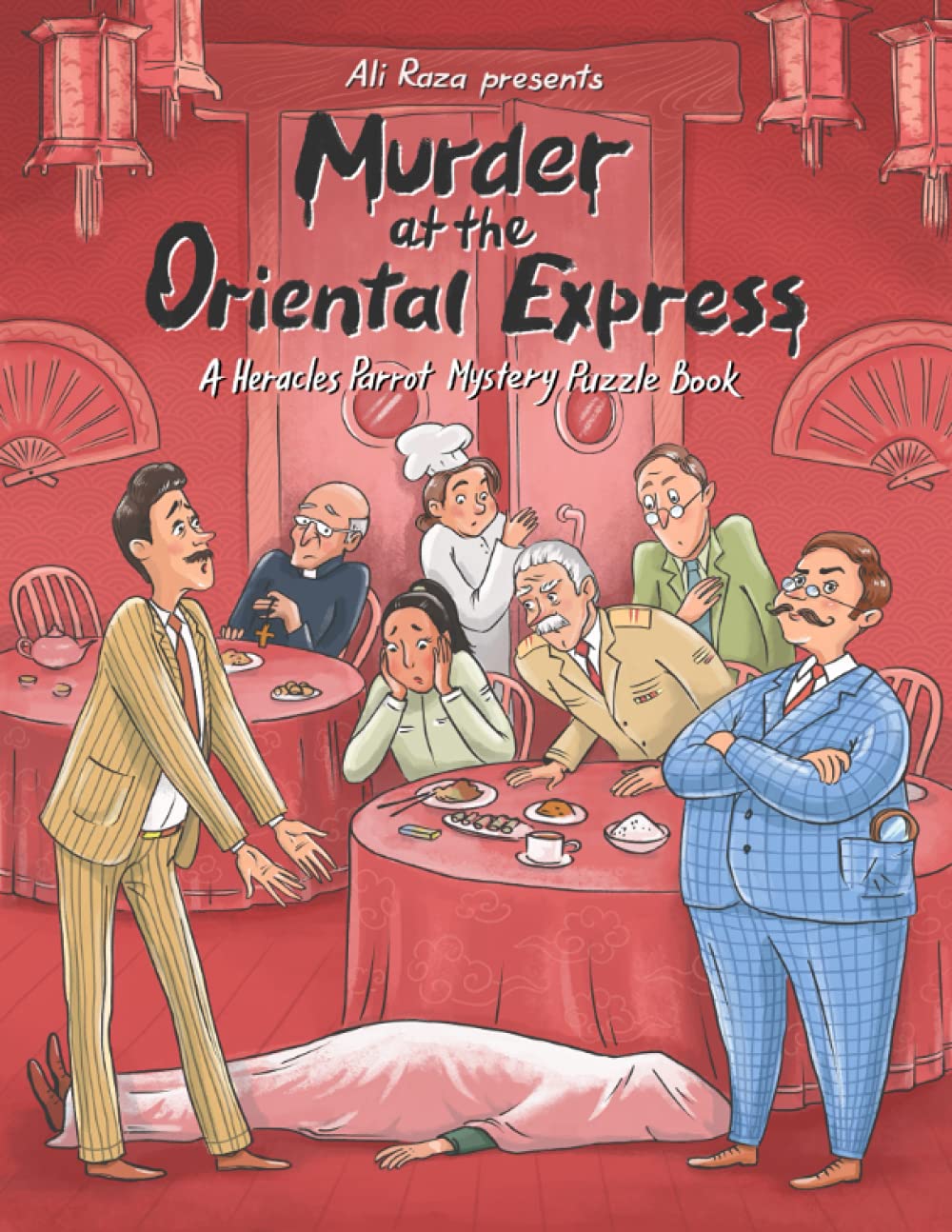 Murder at the Oriental Express: A Heracles Parrot Mystery Puzzle Book ...