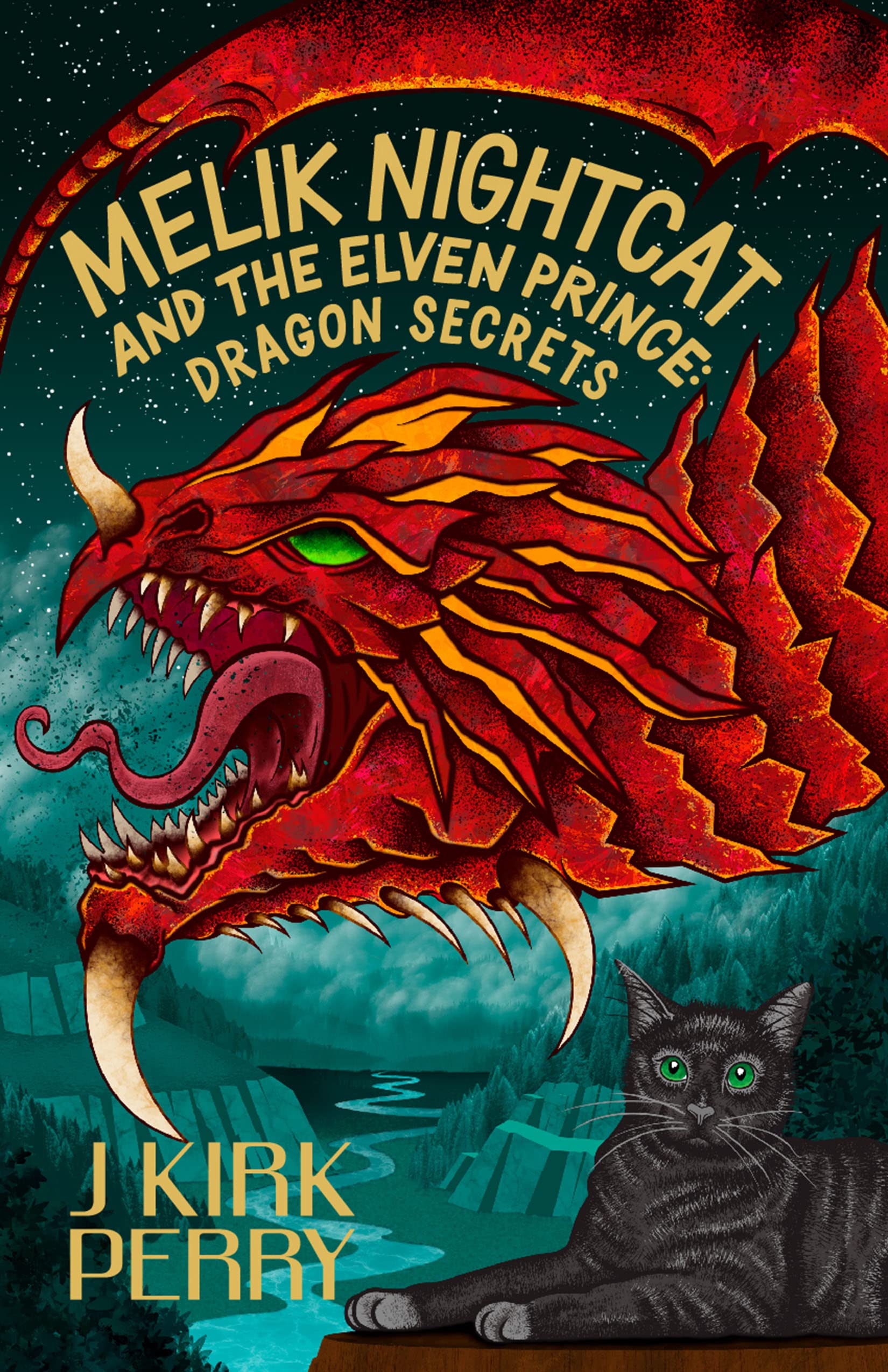 Melik Nightcat and The Elven Prince: Dragon Secrets by J. Kirk Perry ...