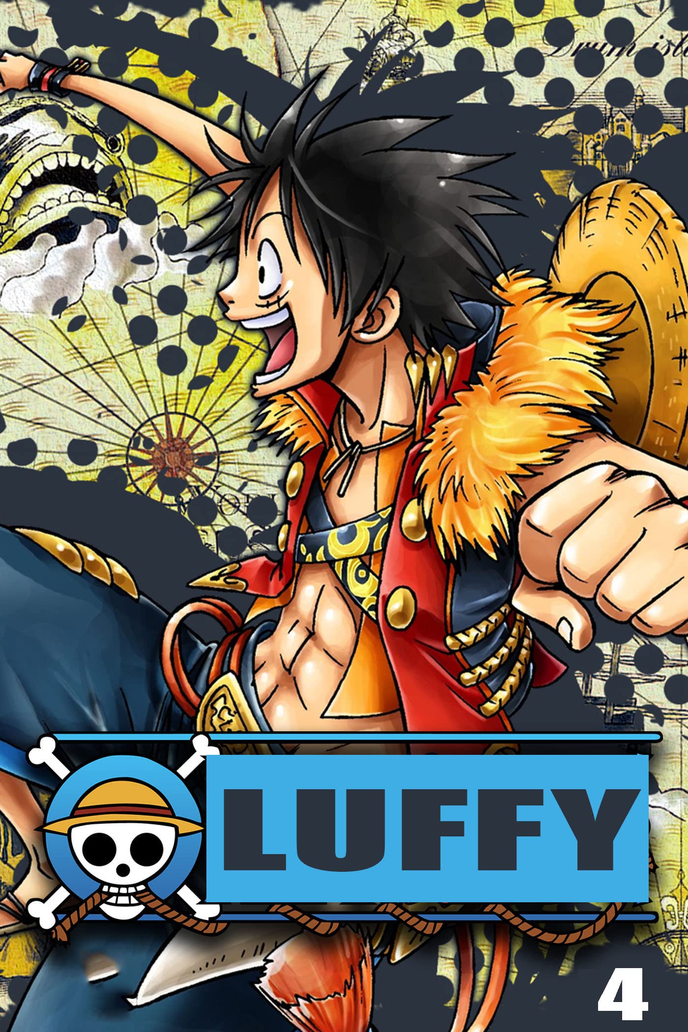 Grapic New-Fantasy Luffy-Awaken Full-Mangaa: Mangaaa-Action Volume 4 by ...