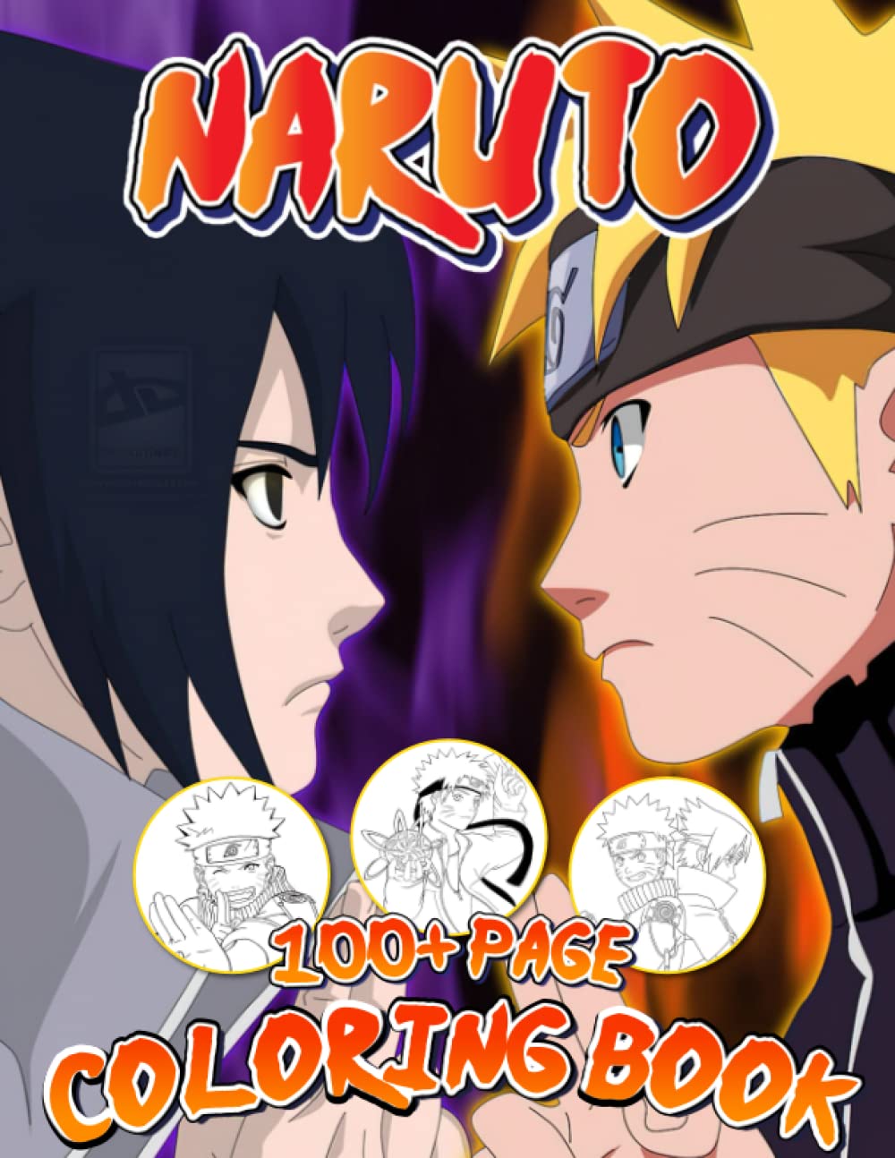Ñaruto Coloring Book: Ñaruto Coloring Book For Kids, Ages 4-8, Ages 8 ...