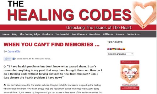 The Healing Codes by Dr. Alex Loyd | Goodreads
