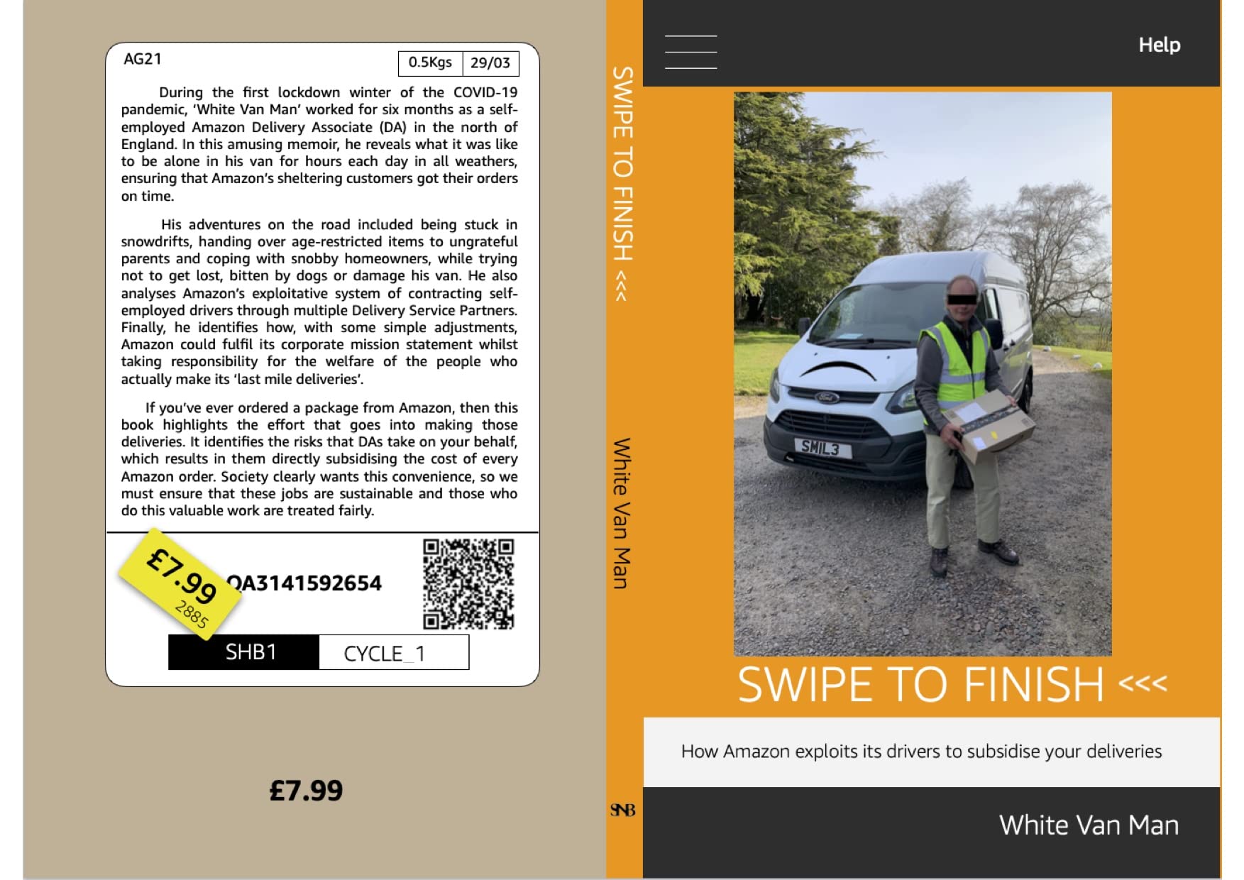 Swipe to Finish: How Amazon exploits its drivers to subsidise your ...