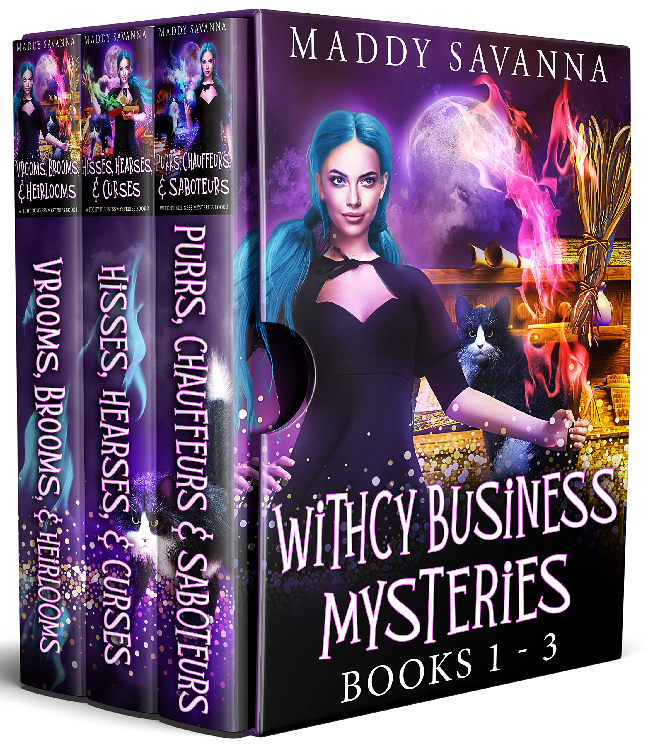 Witchy Business Mysteries Books 1-3: A Paranormal Cozy Mystery Box Set ...