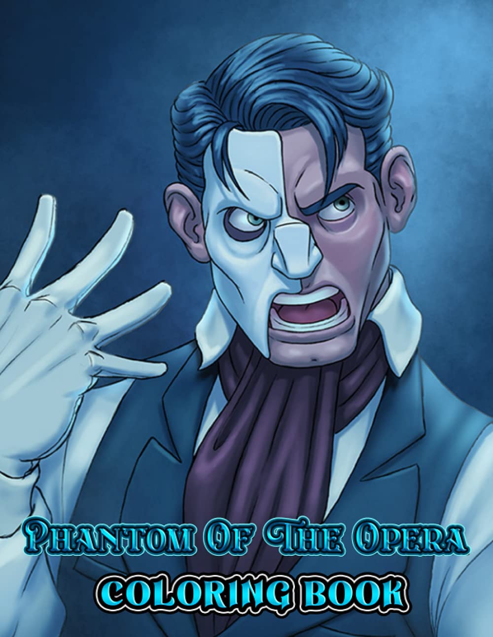 Phantom Of The Opera Coloring Book: A Cool Coloring Book With Many ...