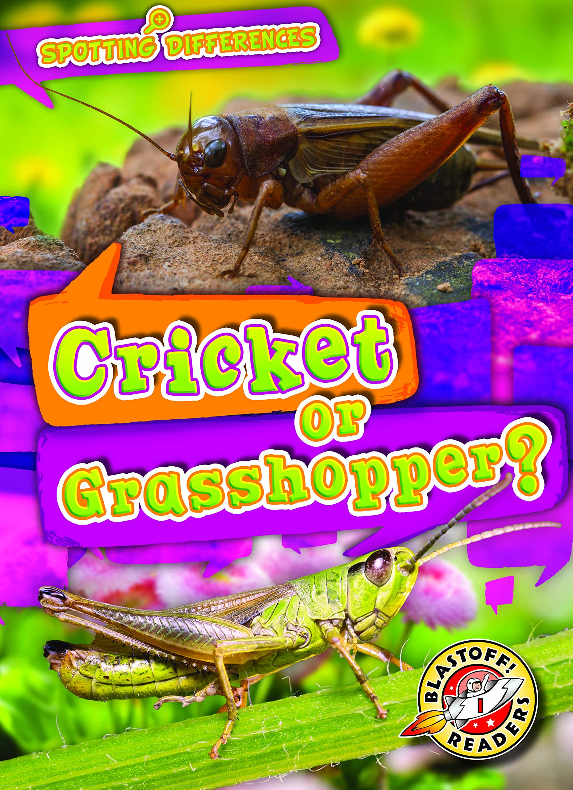 Cricket or Grasshopper? by Mari Schuh | Goodreads