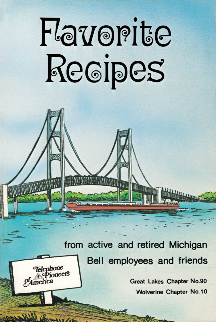 Favorite Recipes: A Cookbook Tastefully Done by Michigan Telephone ...