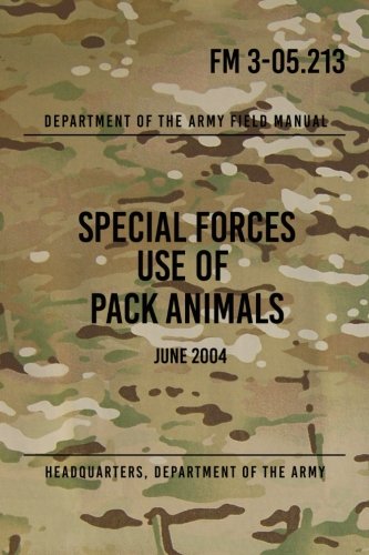 FM 3-05.213 Special Forces Use of Pack Animals: June 2004 by ...