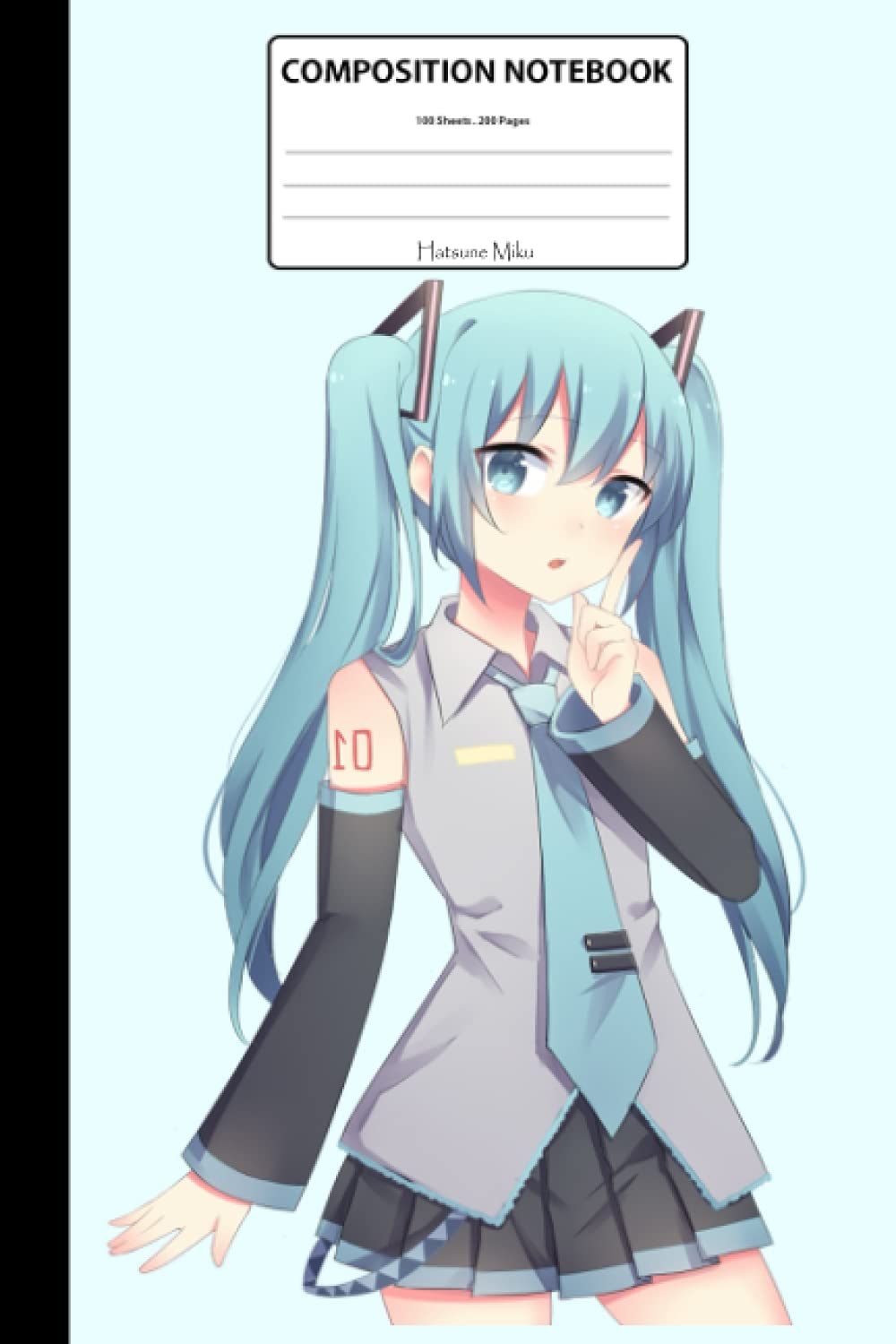 Hatsune Miku: Composition Notebook 100 Lined Pages 6x9 Notebook ...