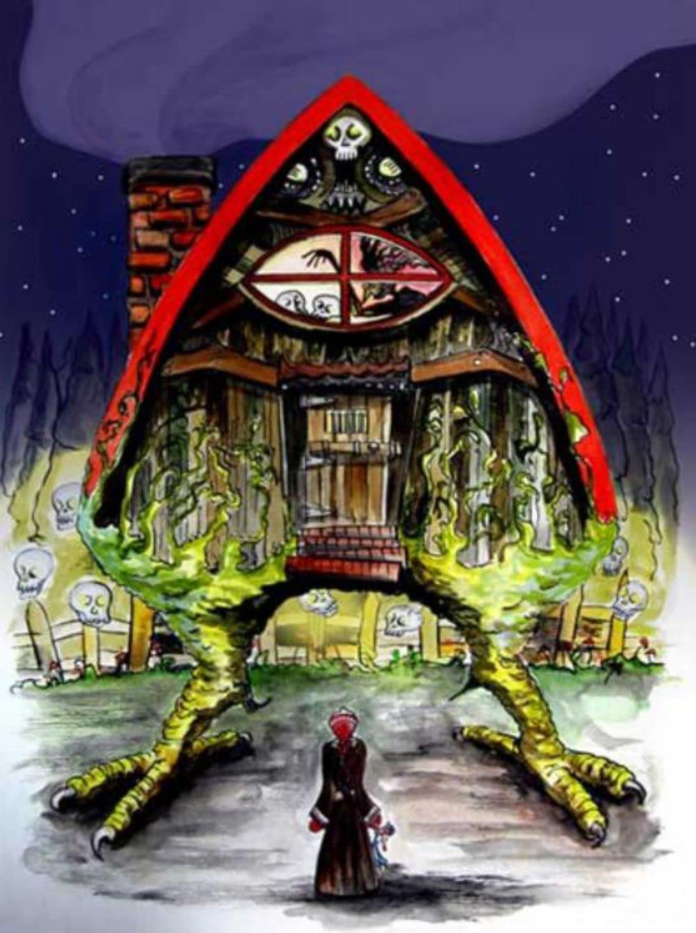Illustrated Baba Yaga A Scary Story for Halloween: Children's Picture ...