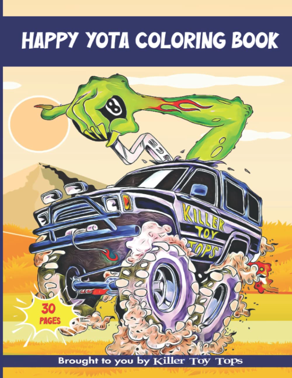 Happy Yota coloring book by Killer Toy Tops | Goodreads