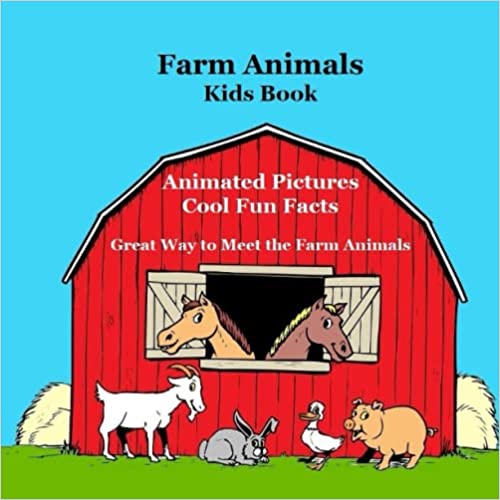 Farm Animals Kids Book with Animated Pictures by Billy Grinslott ...