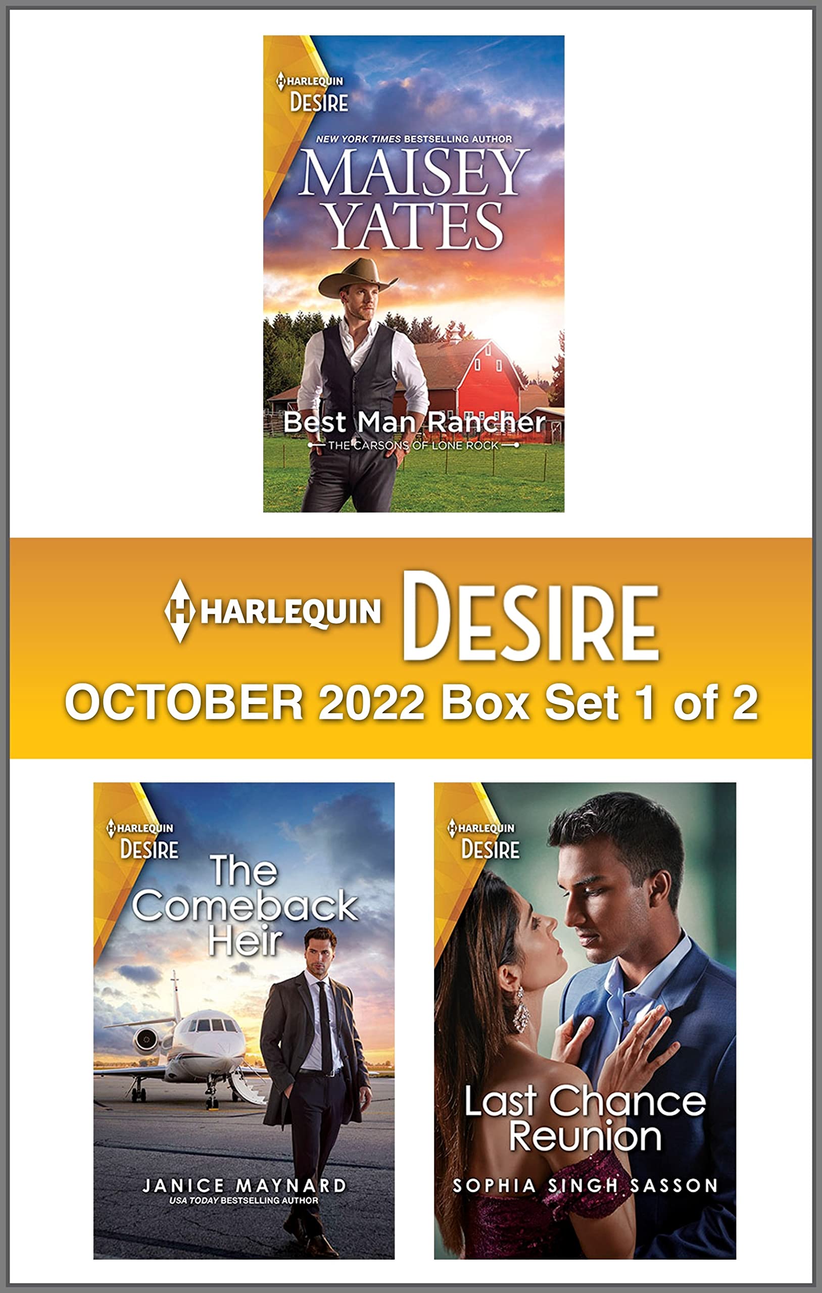 Harlequin Desire October 2022 - Box Set 1 of 2 by Maisey Yates | Goodreads