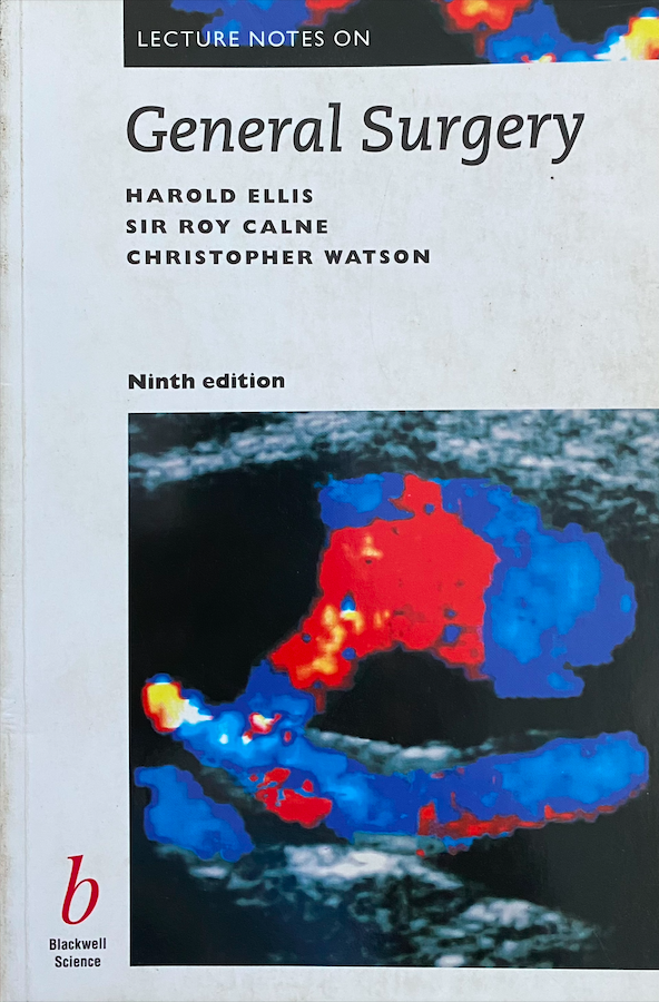 Lecture Notes on General Surgery by Harold Ellis | Goodreads