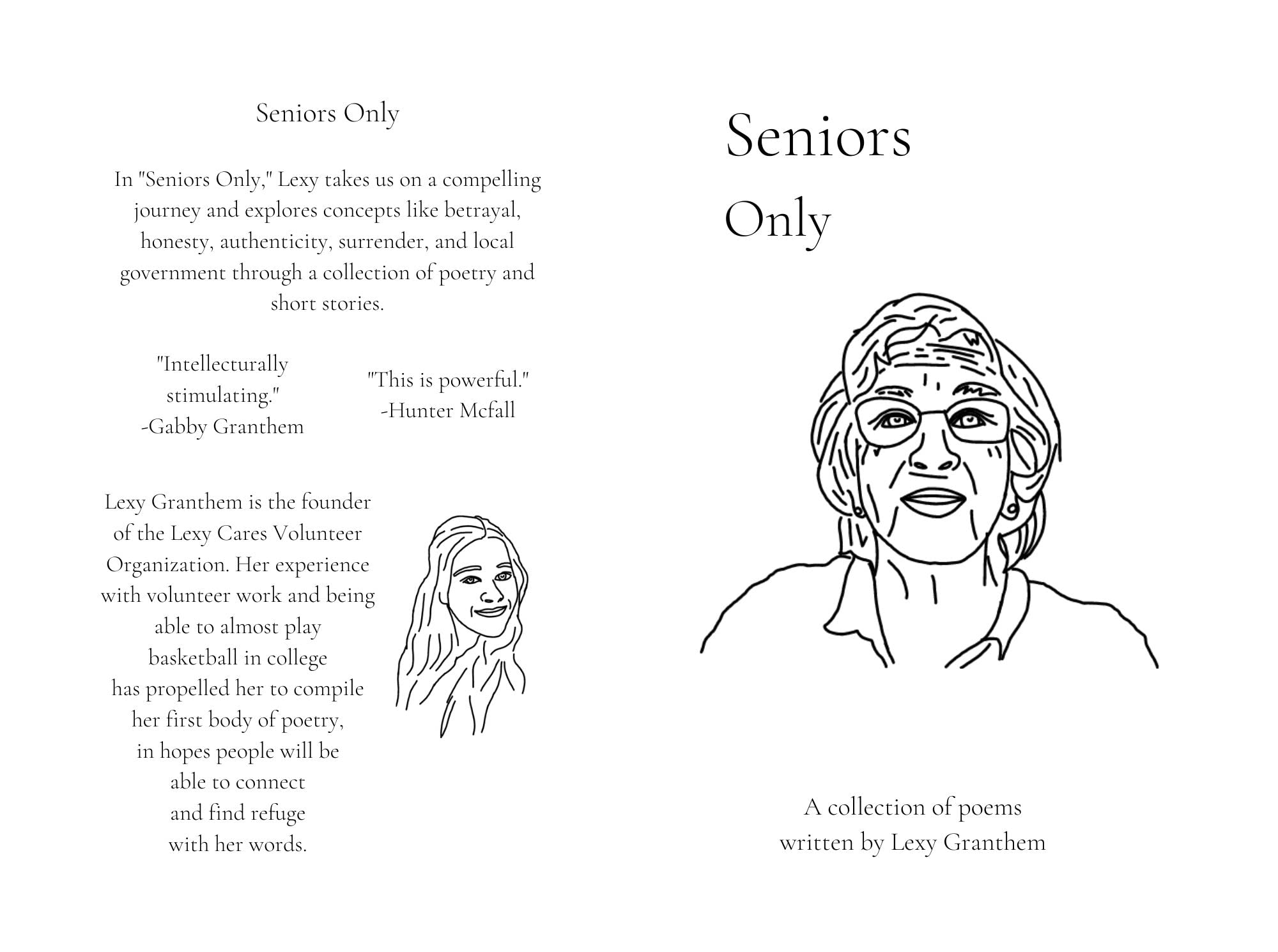 Seniors Only: A Collection of Poems by Lexy Granthem | Goodreads