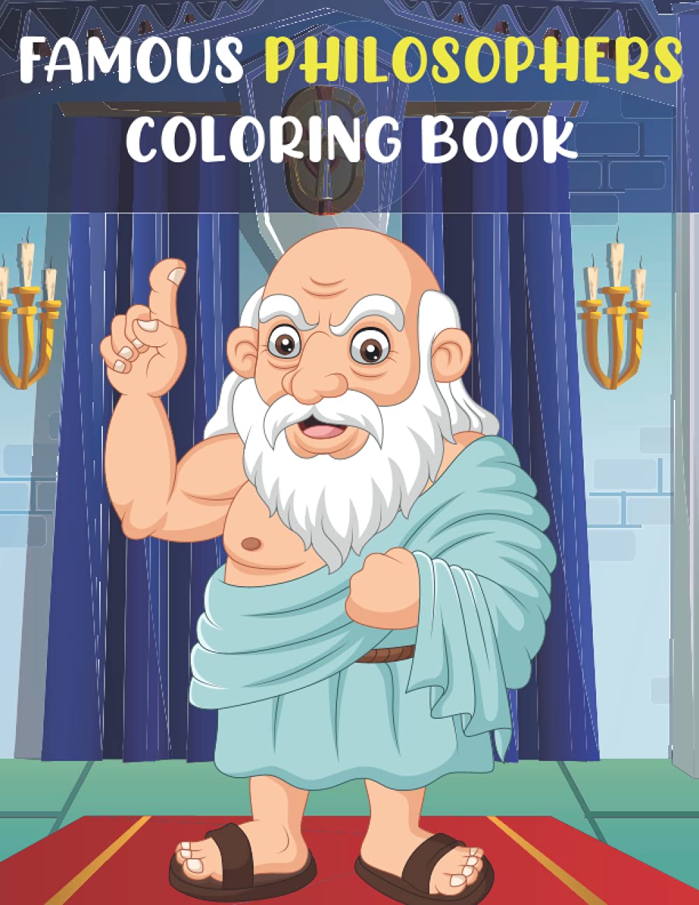 Famous philosophers coloring book: Most influential philosophers and ...