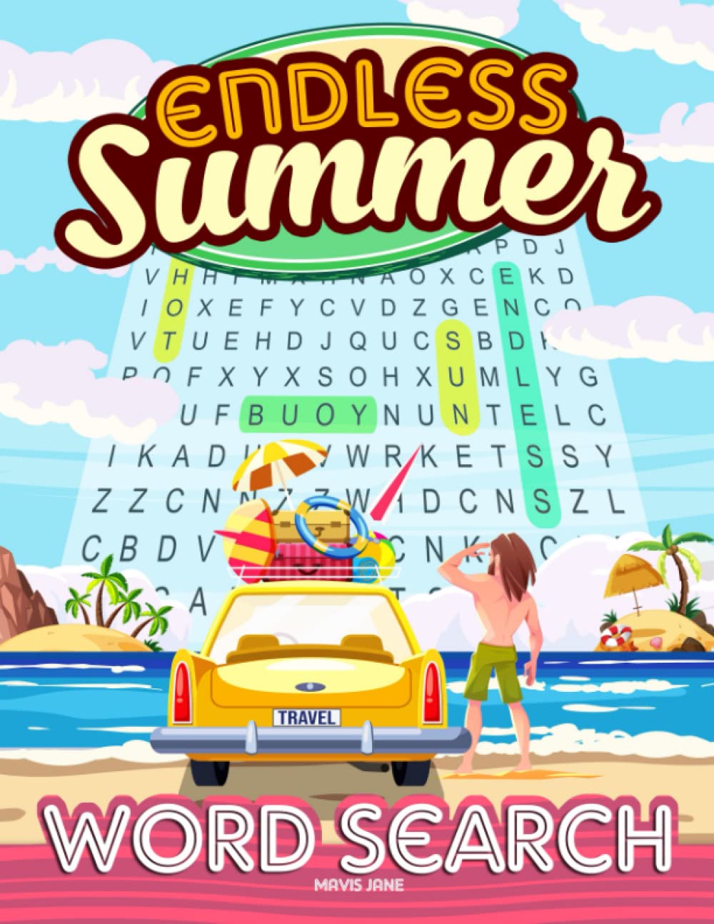Endless Summer Word Search: Exciting Word Find Puzzles and Relaxing Fun ...