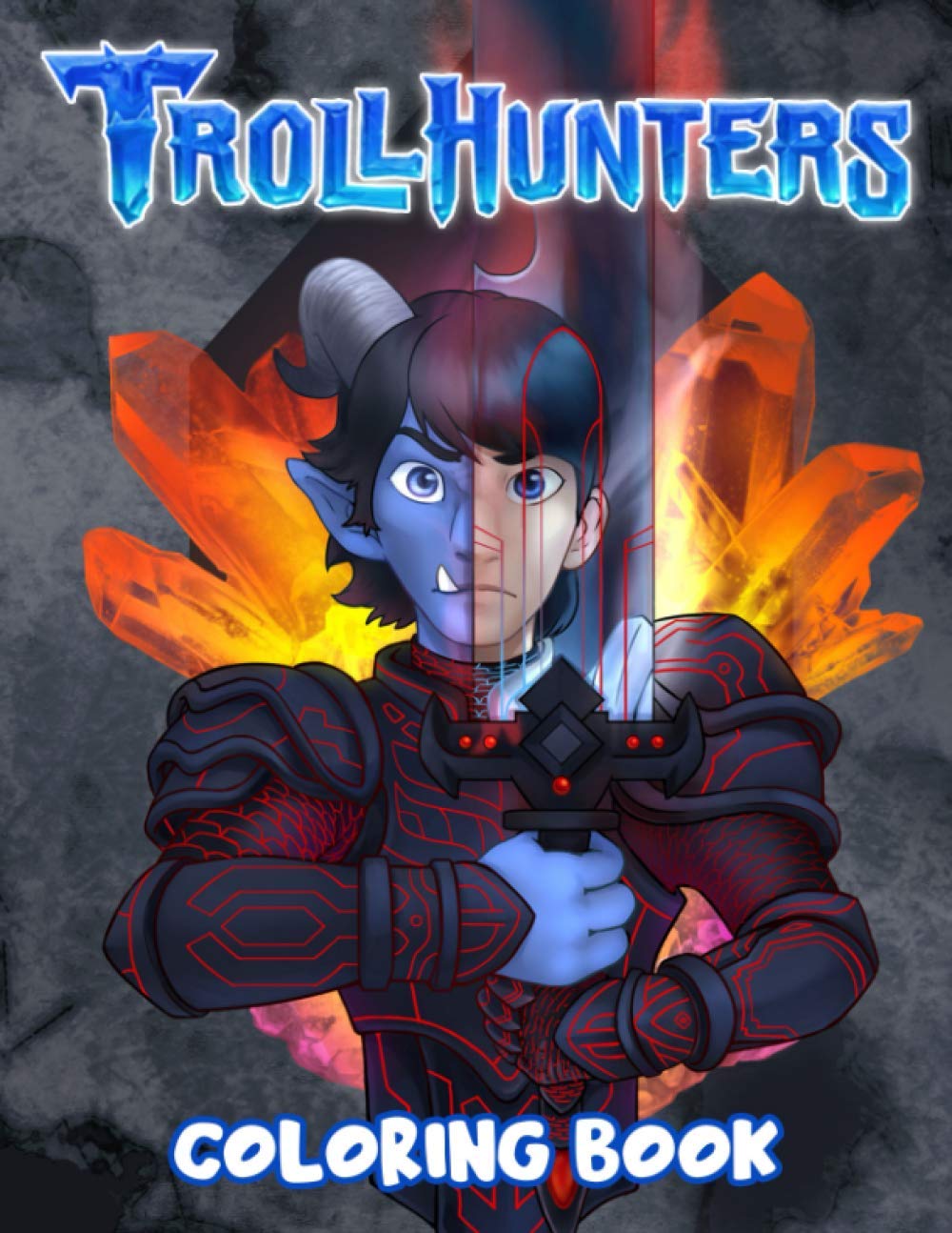 Trollhunters Coloring Book: A Perfect Coloring Book For Everyone To ...