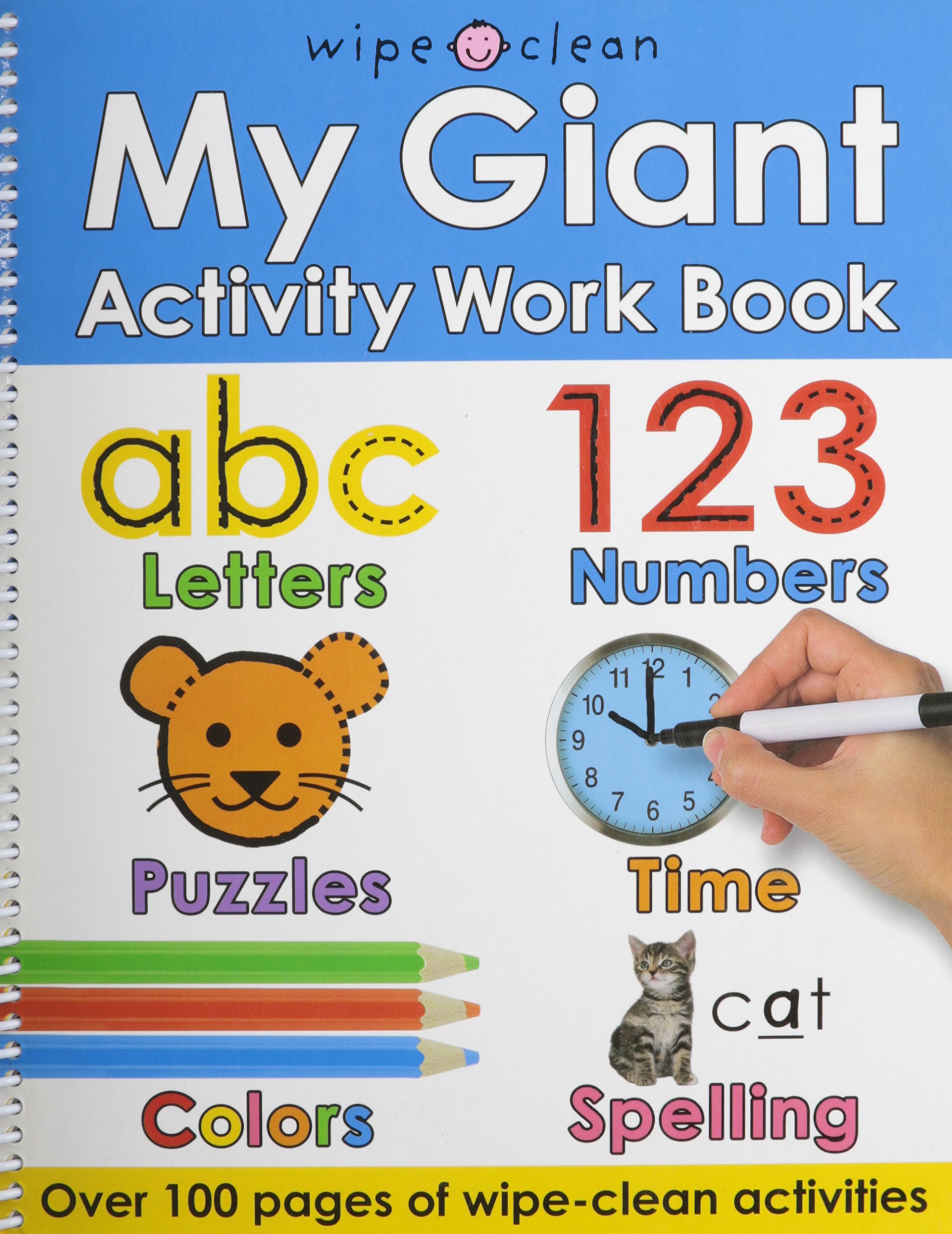 My Giant Activity Work Book (Wipe Clean) by LLC St. Martin's Press ...