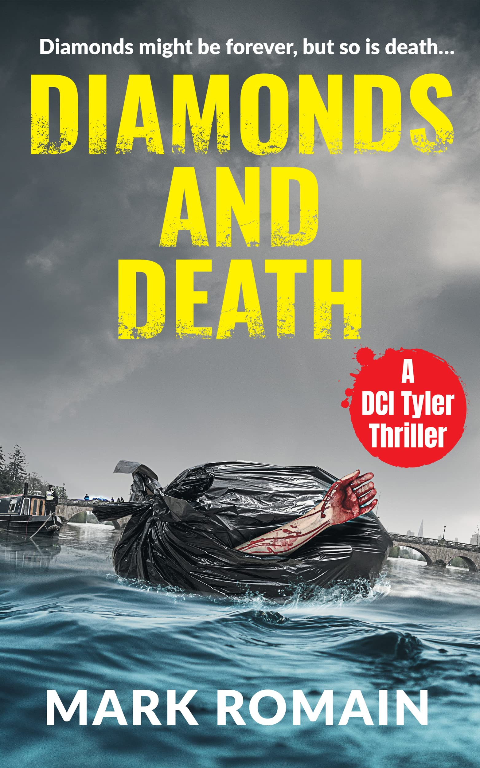 Diamonds and Death: A gripping British Police Procedural by Mark Romain ...