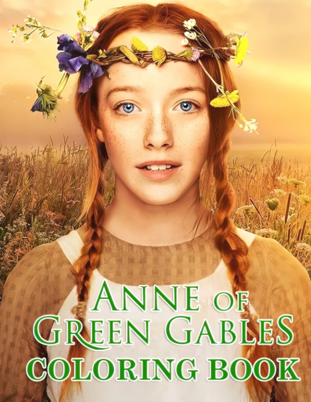 Anne Coloring Book: Relaxation Relax Of Quality Green A Unique Gables ...