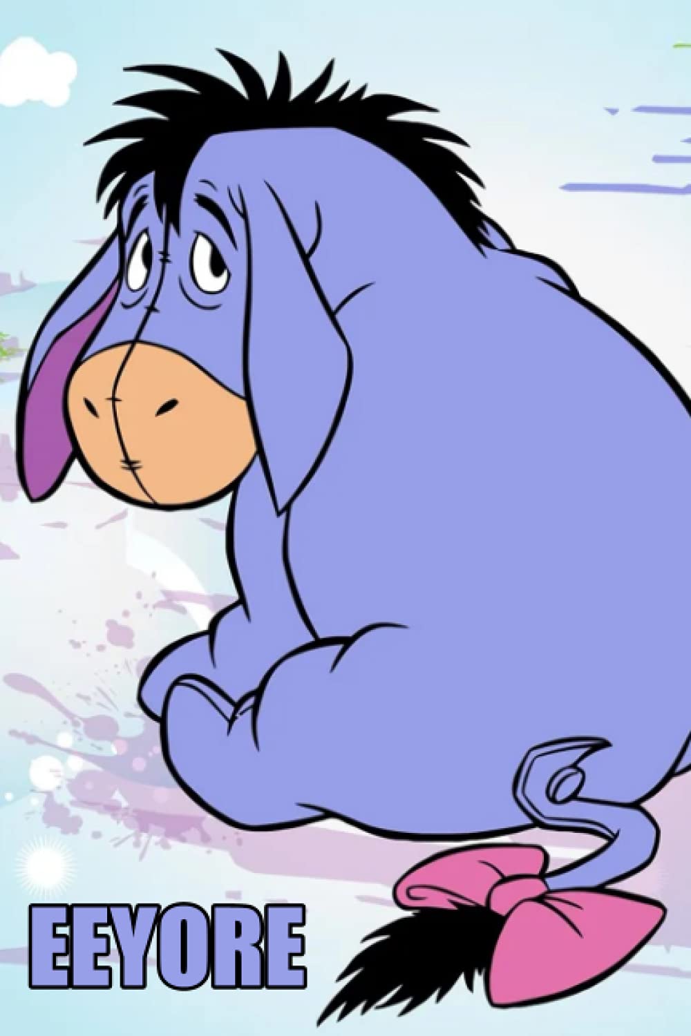 Eeyore Notebook: Eeyore Notebook Journal Gift,120 Lined Paper Book for ...