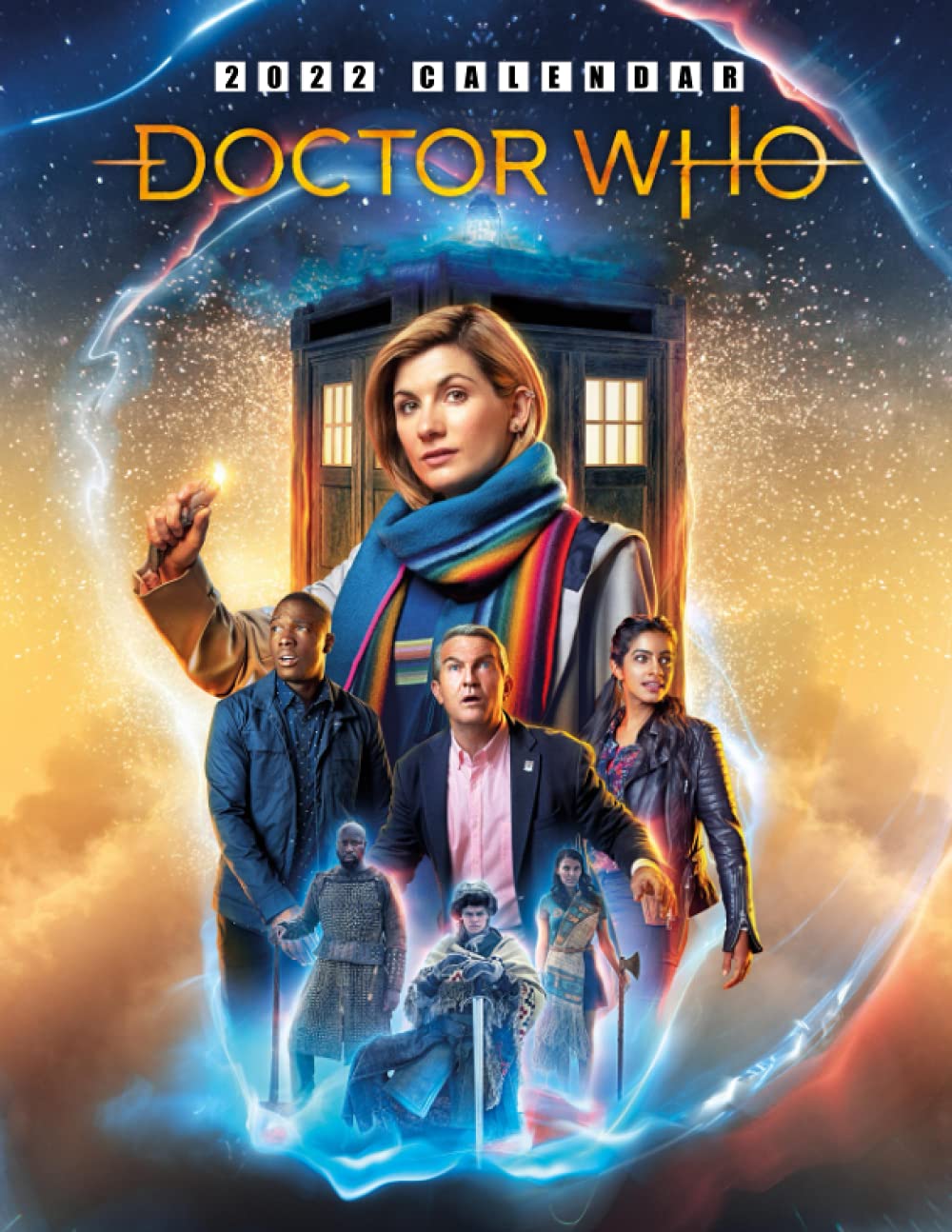 Doctor Who 2022 Calendar: OFFICIAL Doctor Who calendar 2022 Weekly ...