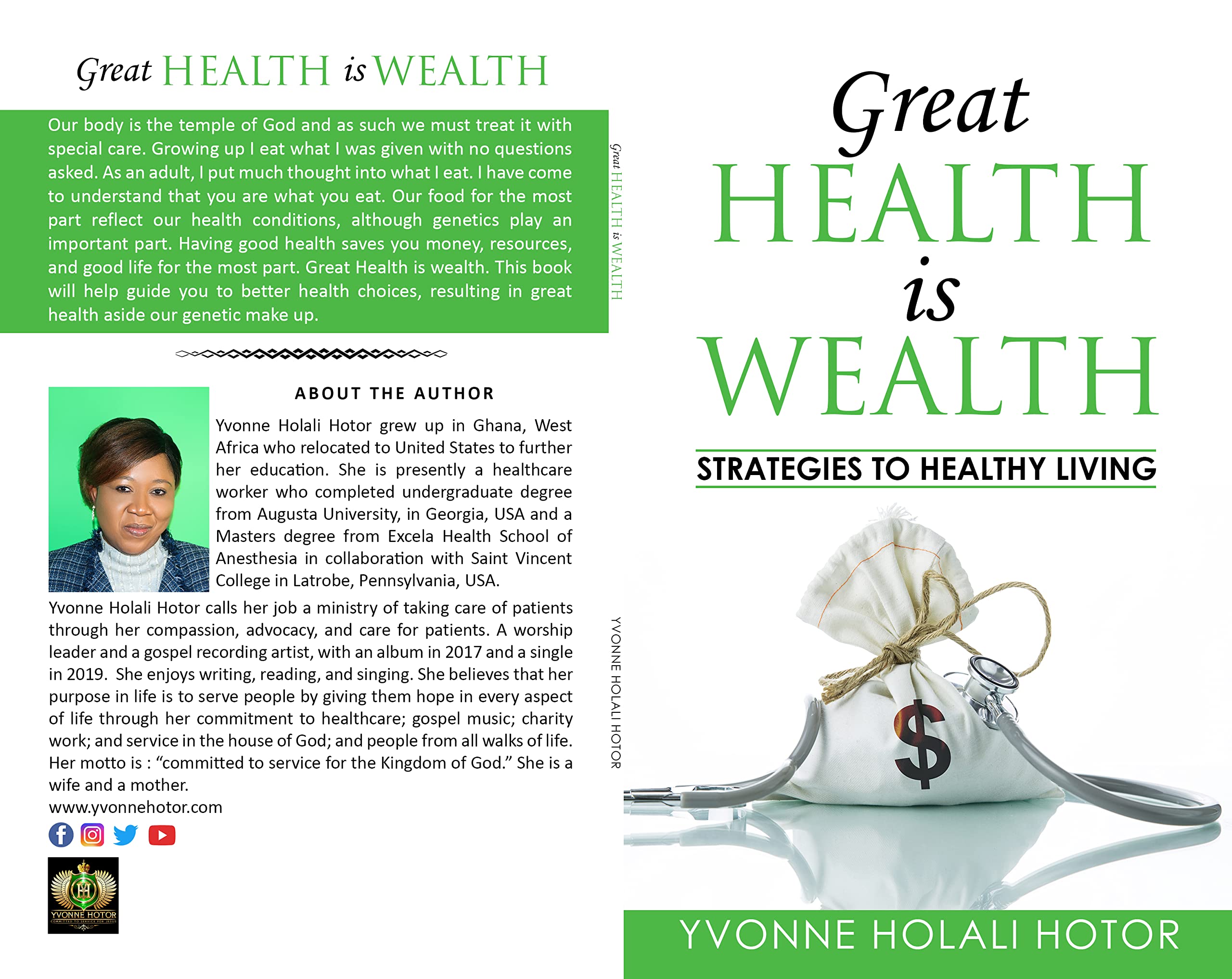 Great Health is Wealth: Strategies to Healthy Living by Yvonne Hotor ...