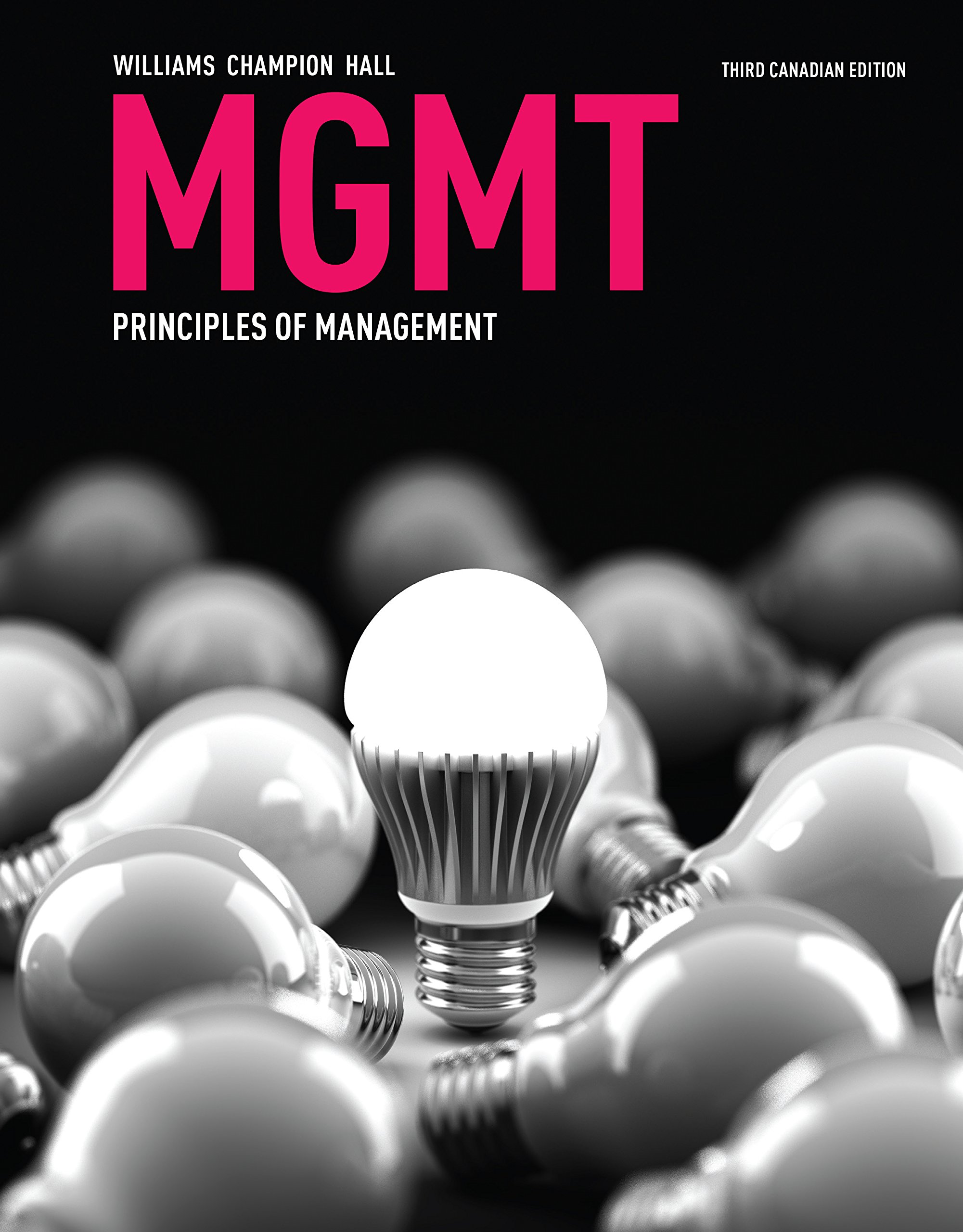 MGMT, 3rd Canadian edition by Chuck Williams | Goodreads