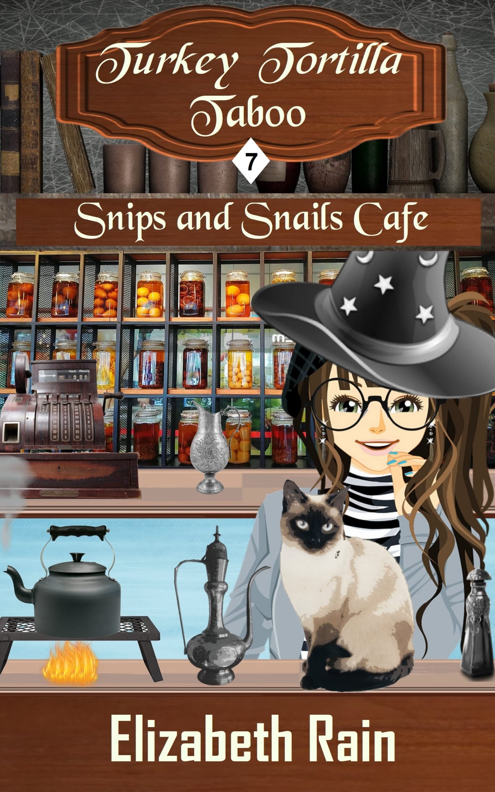 Turkey Tortilla Taboo (Snips and Snails Cafe #7) by Elizabeth Rain ...