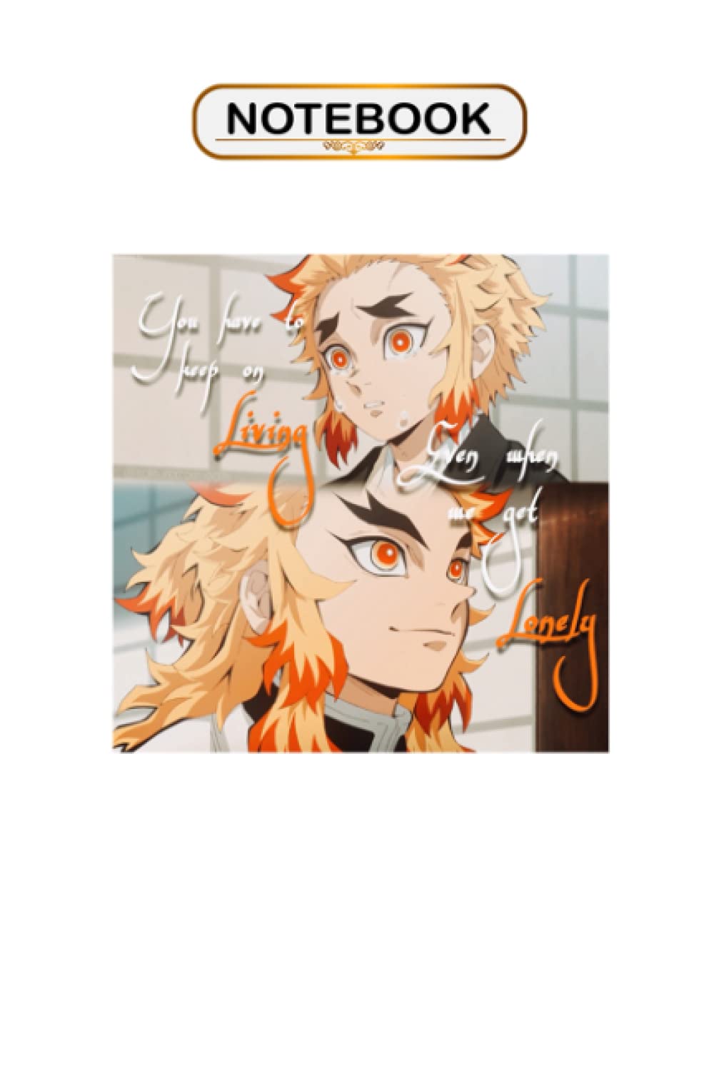 Notebook: Rengoku Brothers, Journal 6 x 9, 100 Page Blank Lined ...