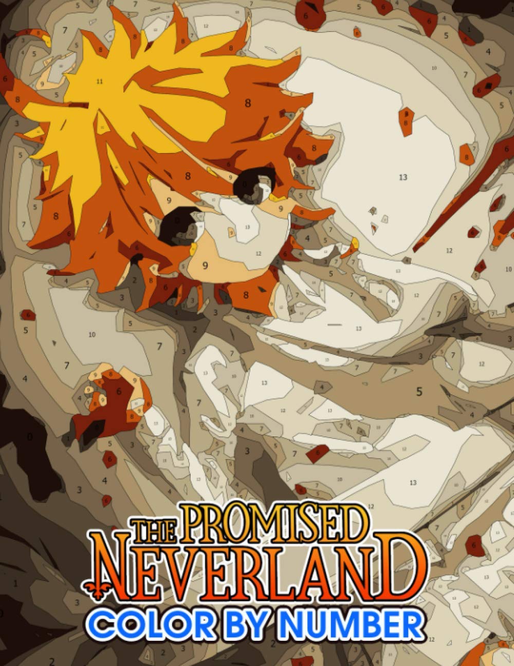 The promised neverland Color by Number: The promised neverland Color ...