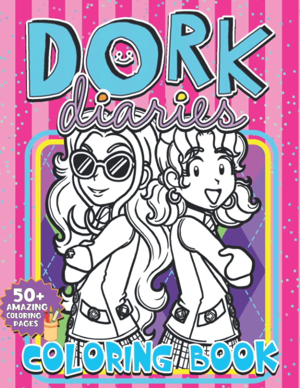 Ďořk Díarieş Coloring Book: Amazing Colouring Books With 50+ Beautiful ...