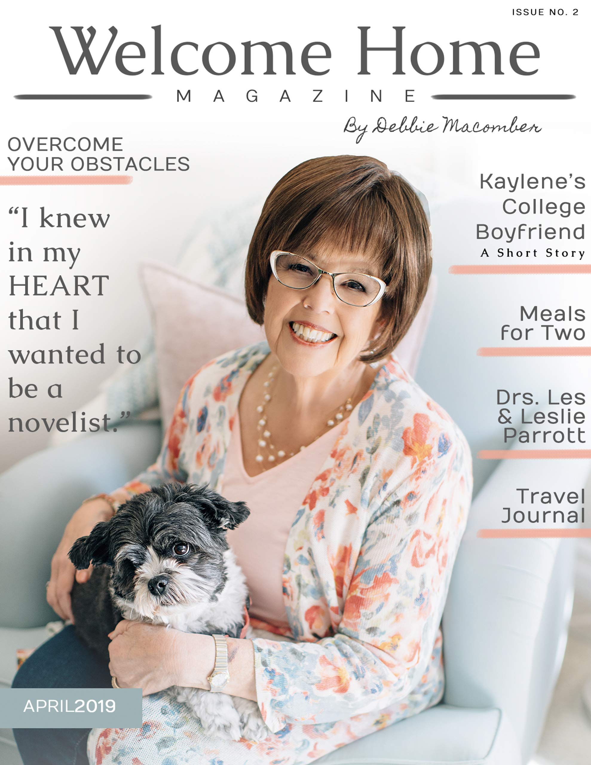 Welcome Home Digital Magazine: April 2019 by Debbie Macomber | Goodreads