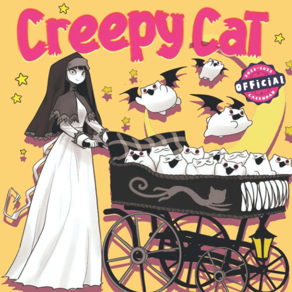 Creepy Cat 2022 Calendar: Anime-Manga OFFICIAL calendar 2022 -Creepy ...