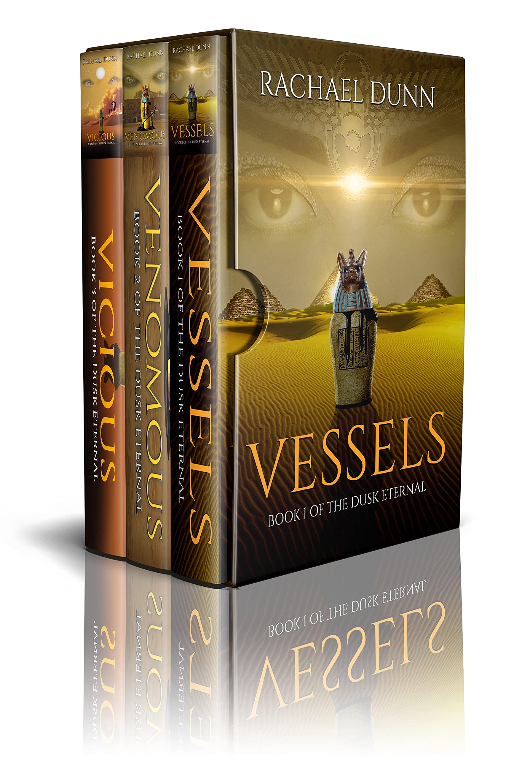 The Dusk Eternal Trilogy: Contains All 3 Books: Vessels, Venomous, and ...