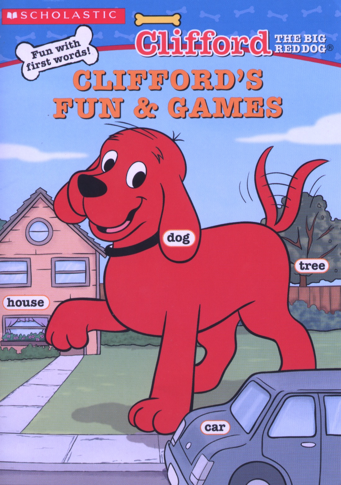 Clifford's Fun & Games (Clifford the Big Red Dog) by Dawn Sawyer ...