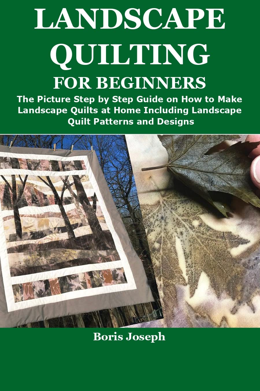 LANDSCAPE QUILTING FOR BEGINNERS: The Picture Step by Step Guide on How ...