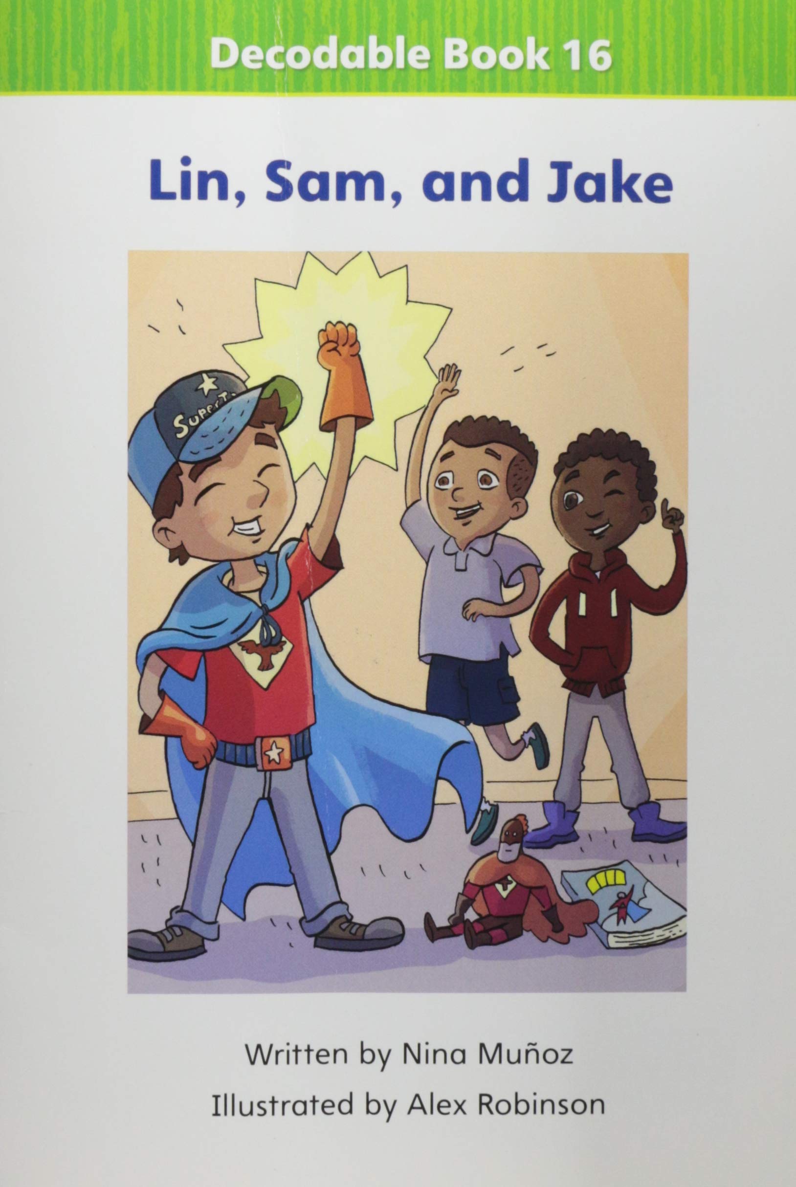 MYVIEW LITERACY 2020 DECODABLE BOOK 16 GRADE K: LIN SAM & JAKE by Scott ...