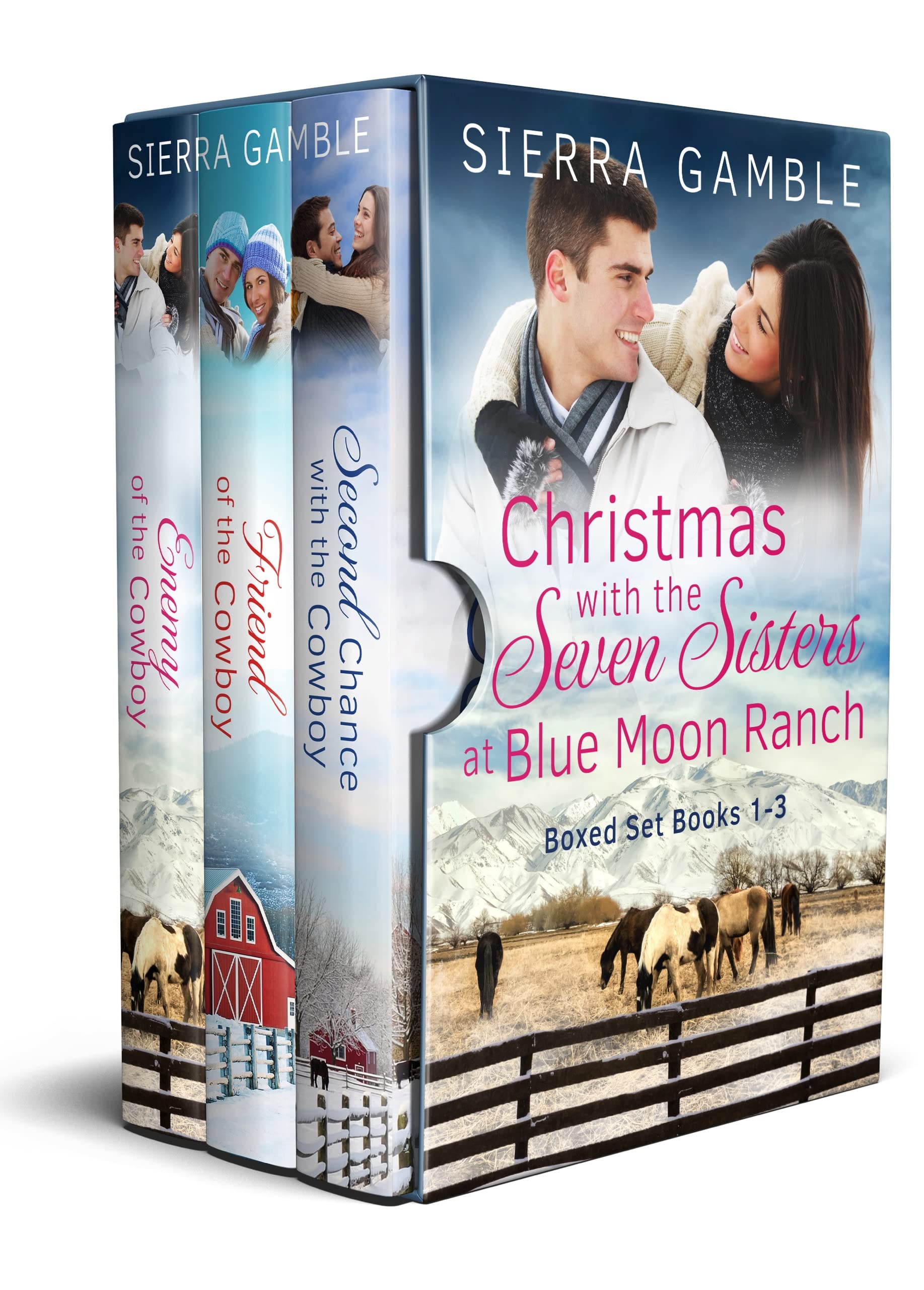 Christmas with Seven Sisters at Blue Moon Ranch Boxed Set Books 1-3 by ...