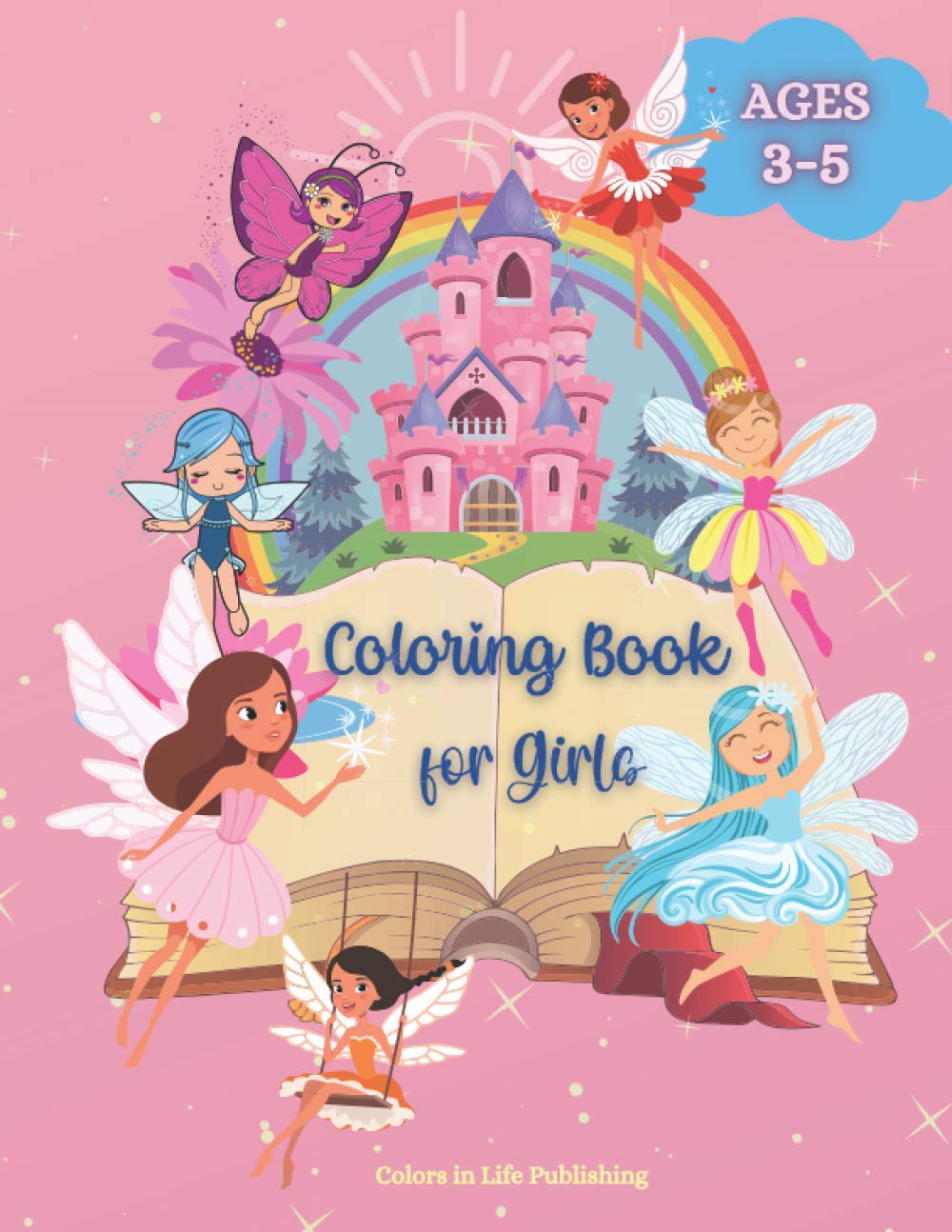 Coloring Book for Girls: Amazing Coloring Book for Girls with Unicorns ...