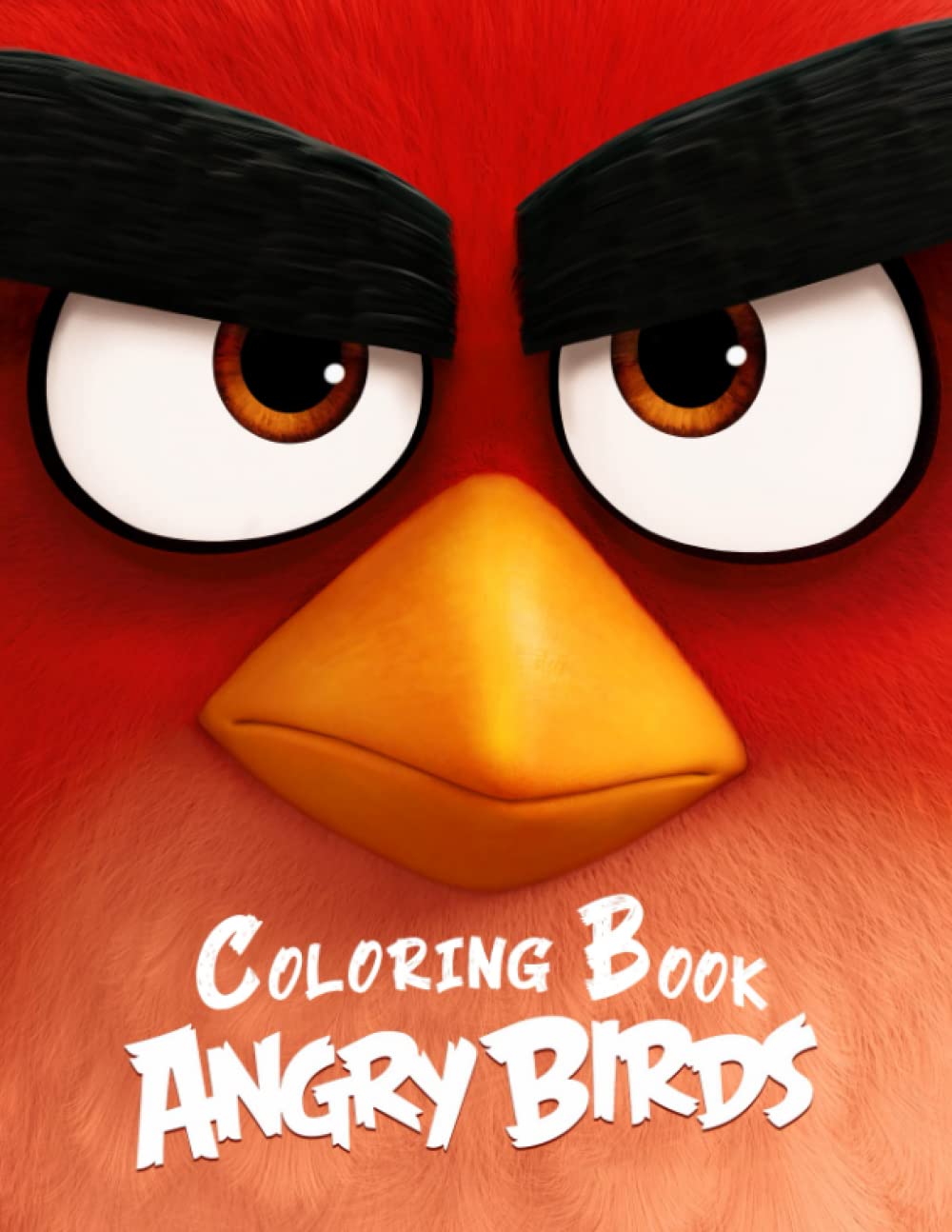 Angry Bird Coloring Pages Orange Bird