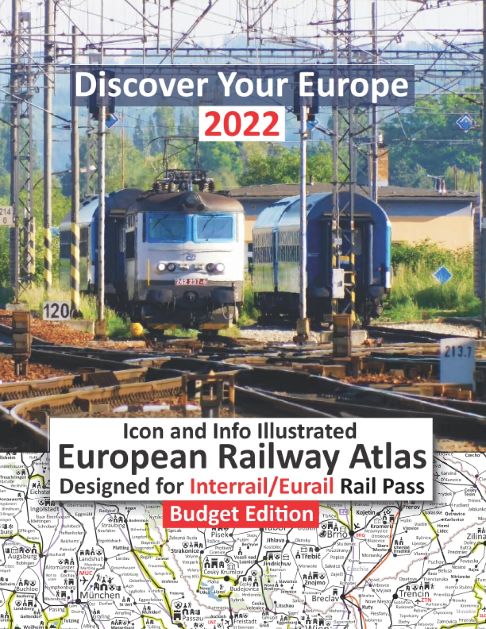 Icon and Info Illustrated European Railway Atlas 2022 - Budget Edition ...