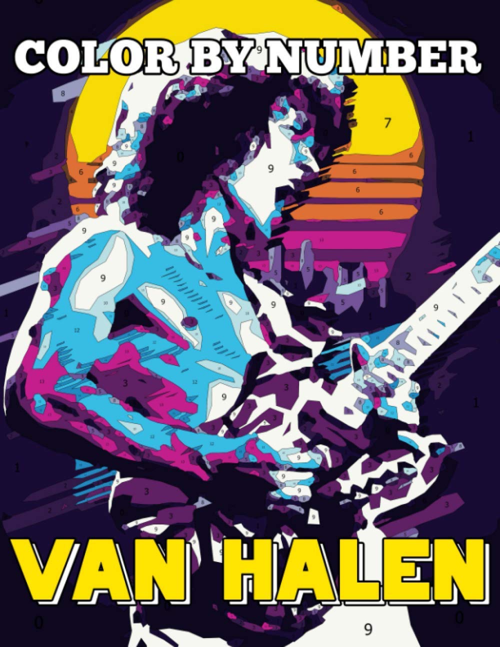 Van Halen Color By Number: American Guitarist and Van Halen Fronzman ...