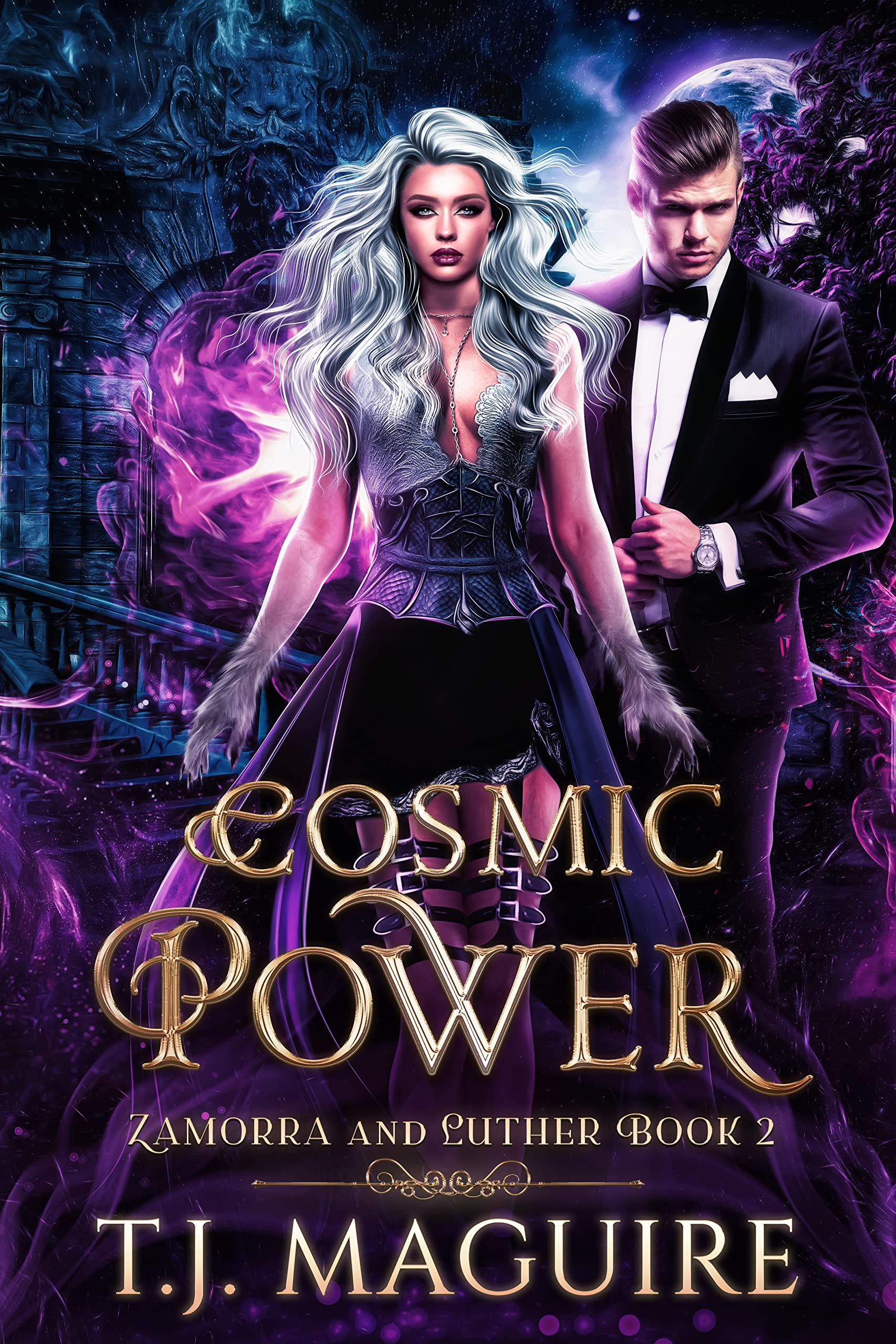Cosmic Power (Zamorra and Luther #2) by T.J. Maguire | Goodreads