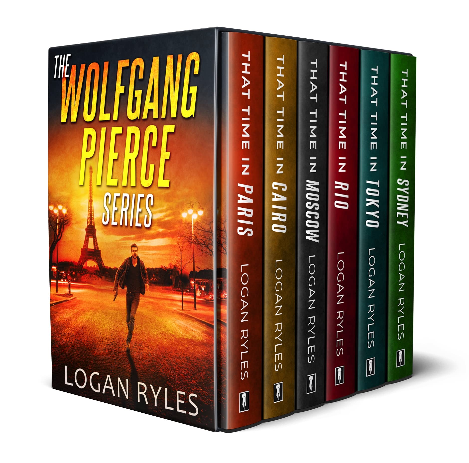 The Wolfgang Pierce Series: The First Six Electric Espionage Novellas ...