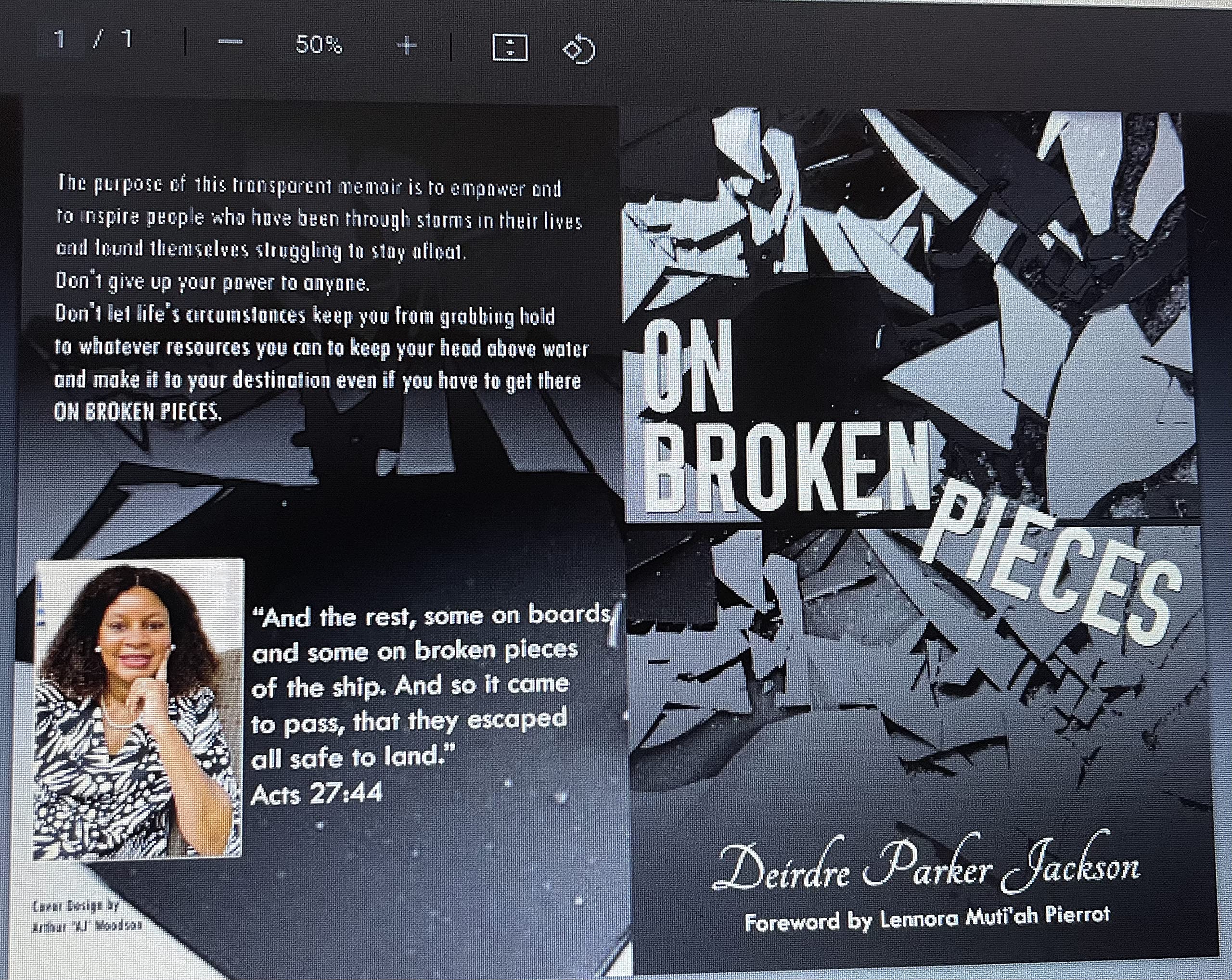 ON BROKEN PIECES by Deirdre Jackson | Goodreads